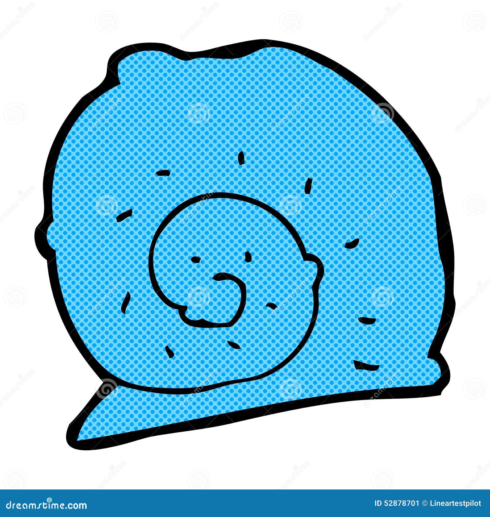 Comic cartoon snail shell stock illustration. Illustration of cute ...