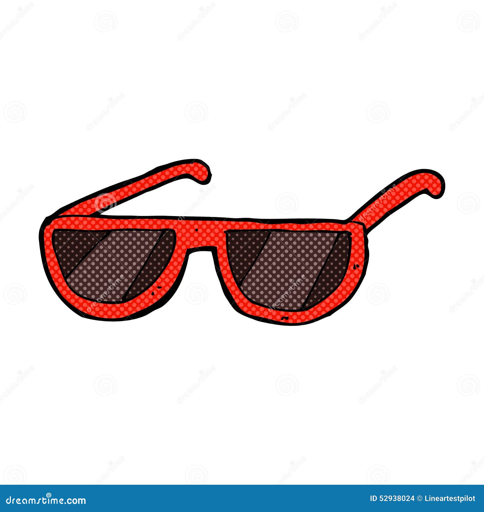 Comic cartoon spectacles stock illustration. Illustration of clip ...