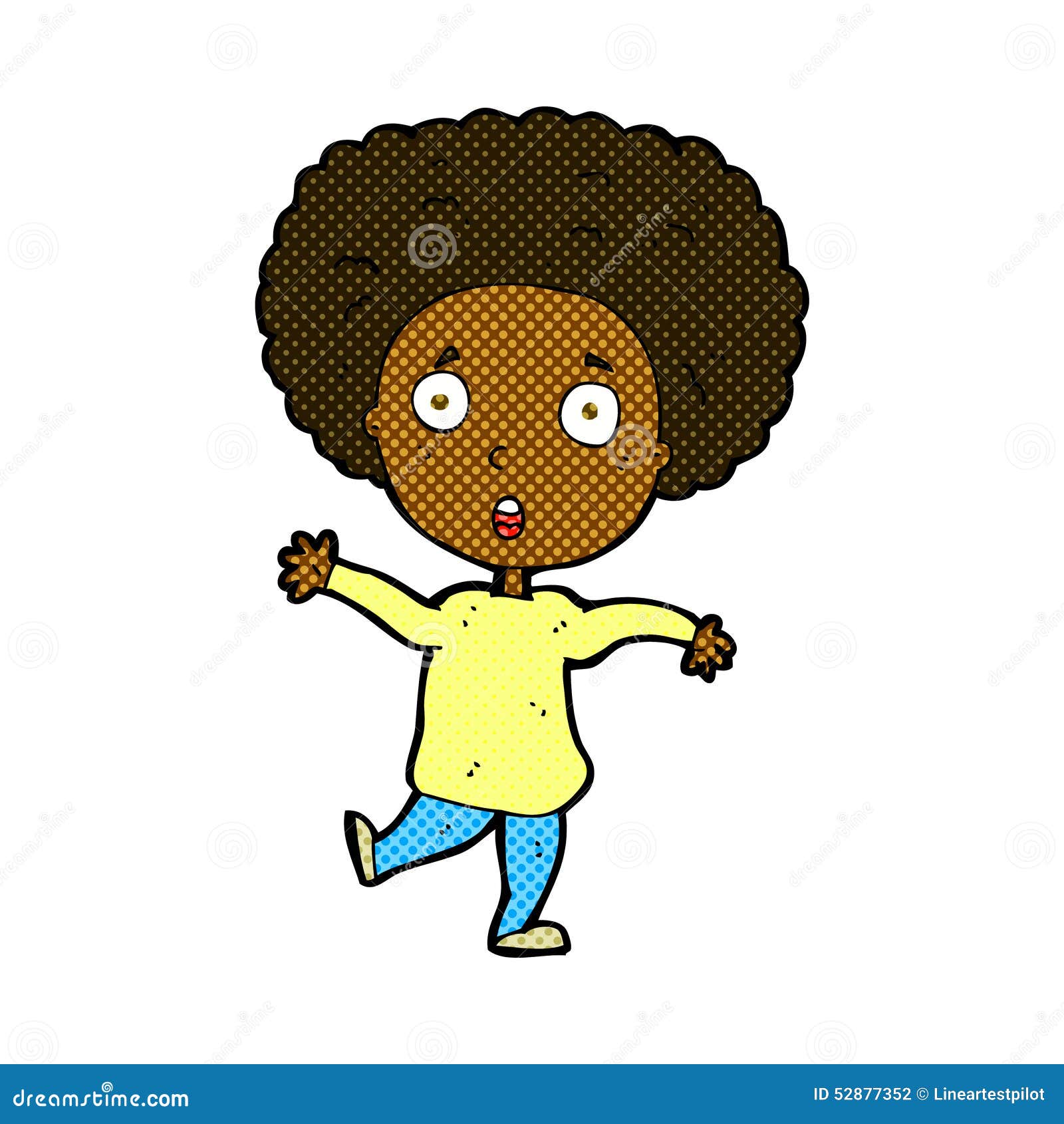 Cartoon Startled Man Vector Illustration | CartoonDealer.com #37036114