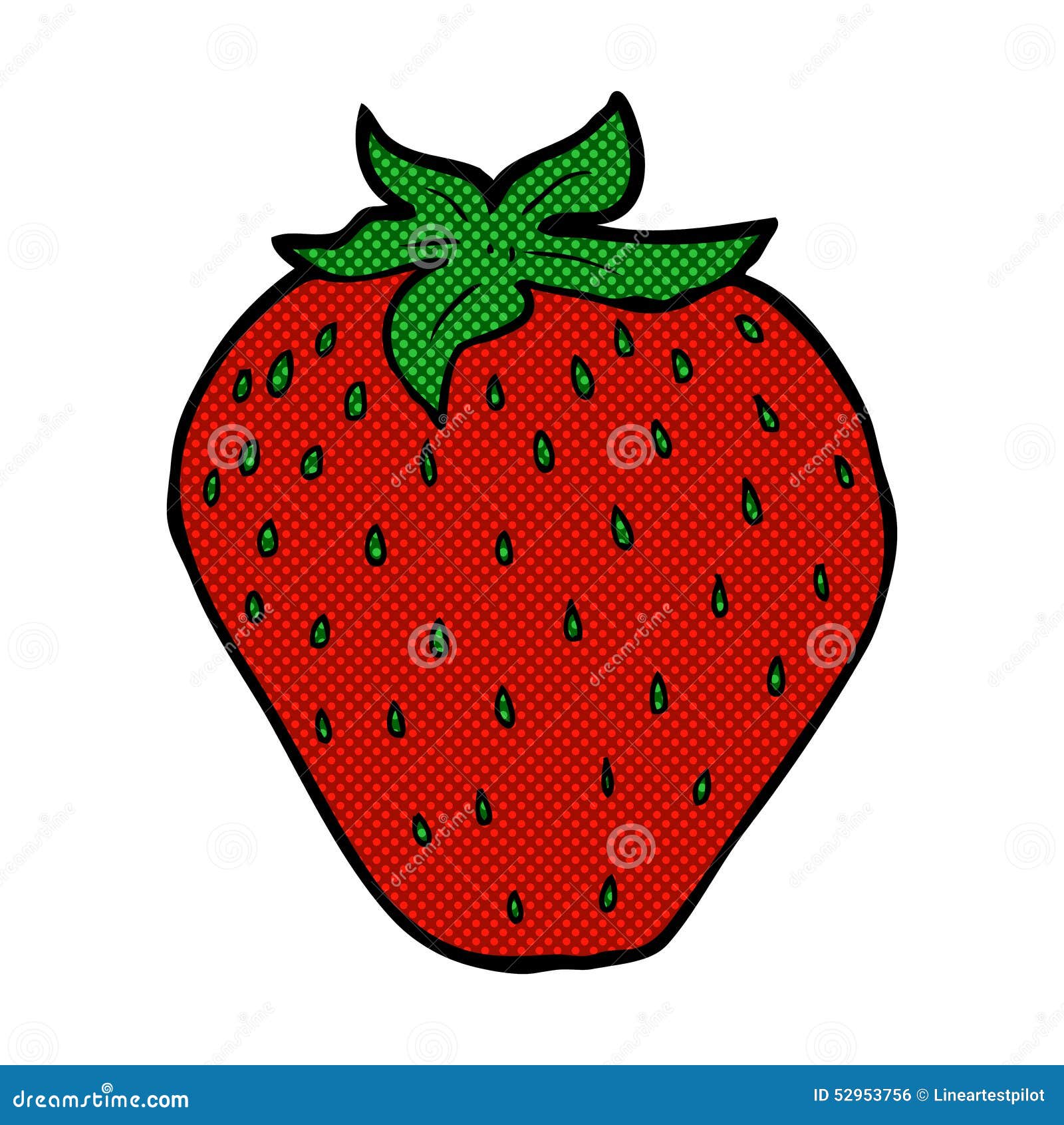 Cartoon Strawberry Pattern | CartoonDealer.com #190249171