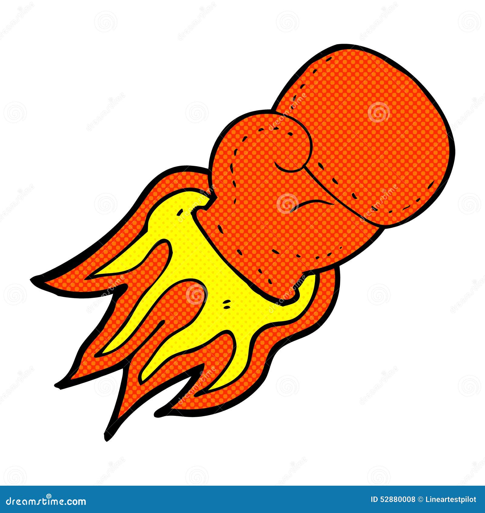 Comic cartoon super punch stock illustration. Illustration of happy ...