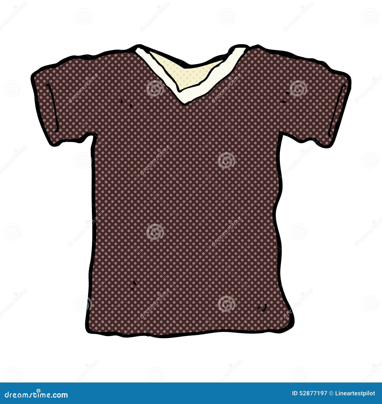 Comic cartoon tee shirt stock illustration. Illustration of doodle ...