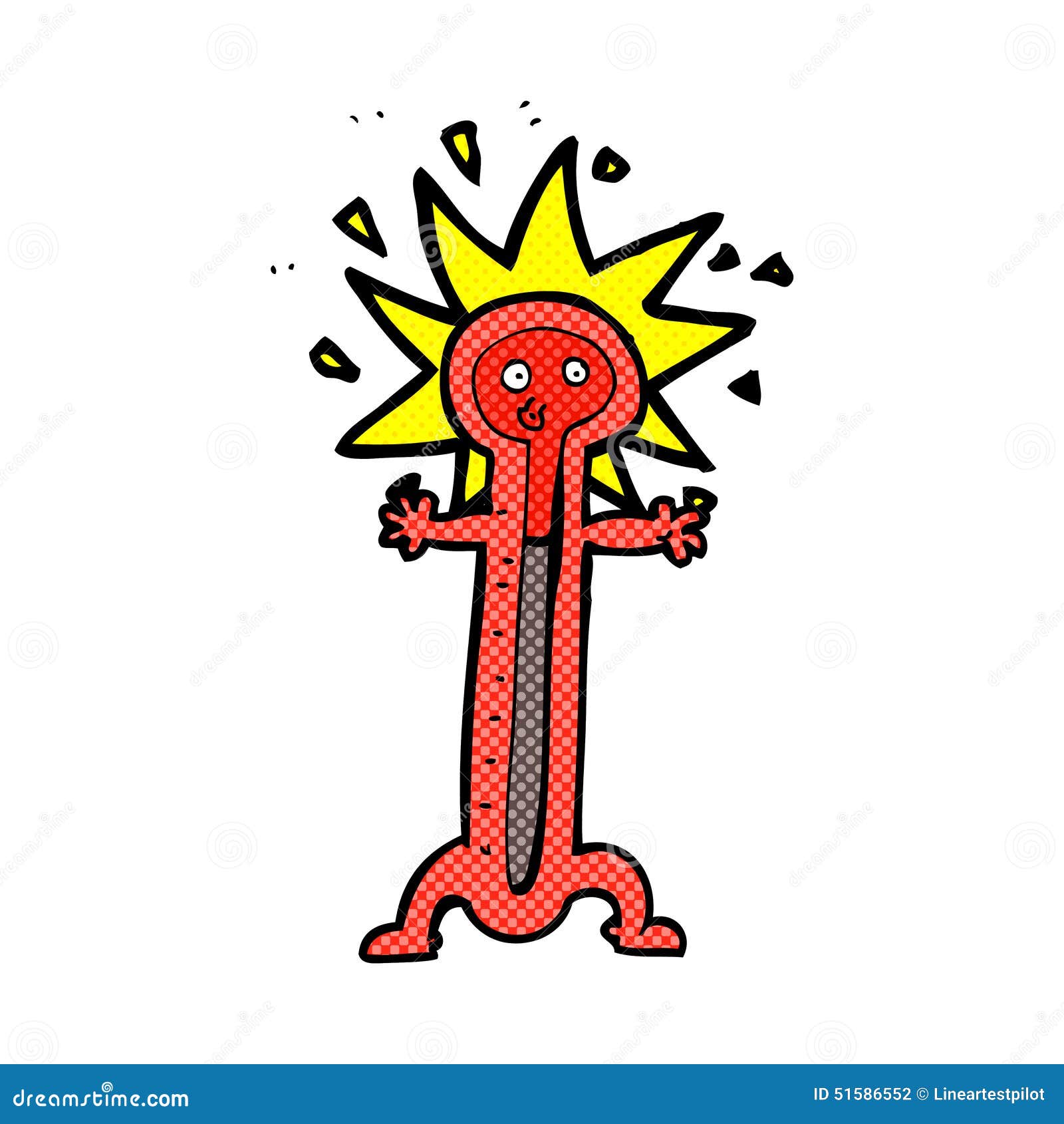 Cartoon Thermometer Digital Medical Icon Vector Illustration ...