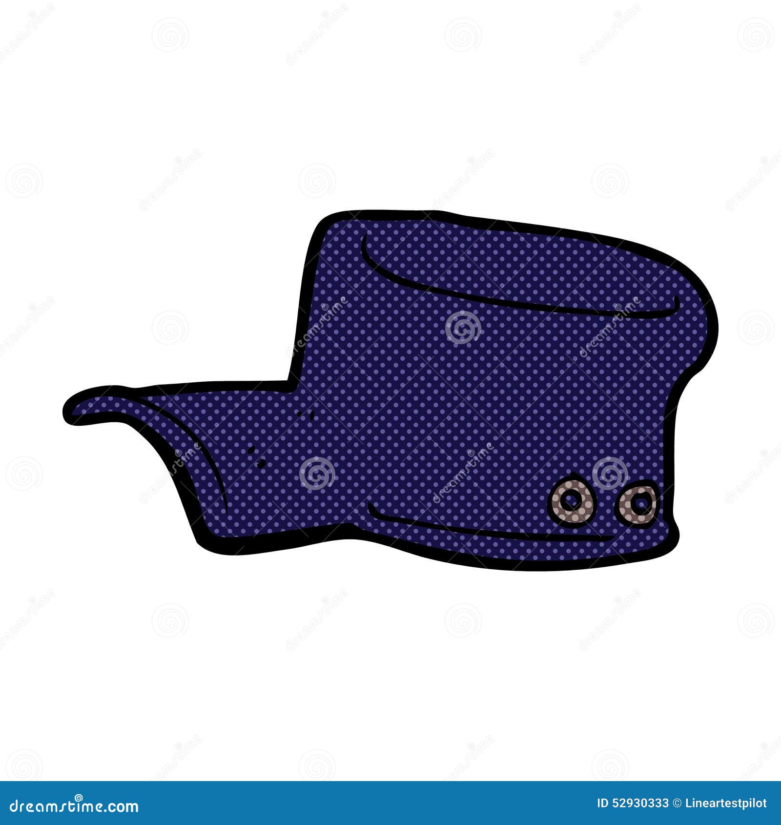 Comic cartoon uniform hat stock illustration. Illustration of style ...