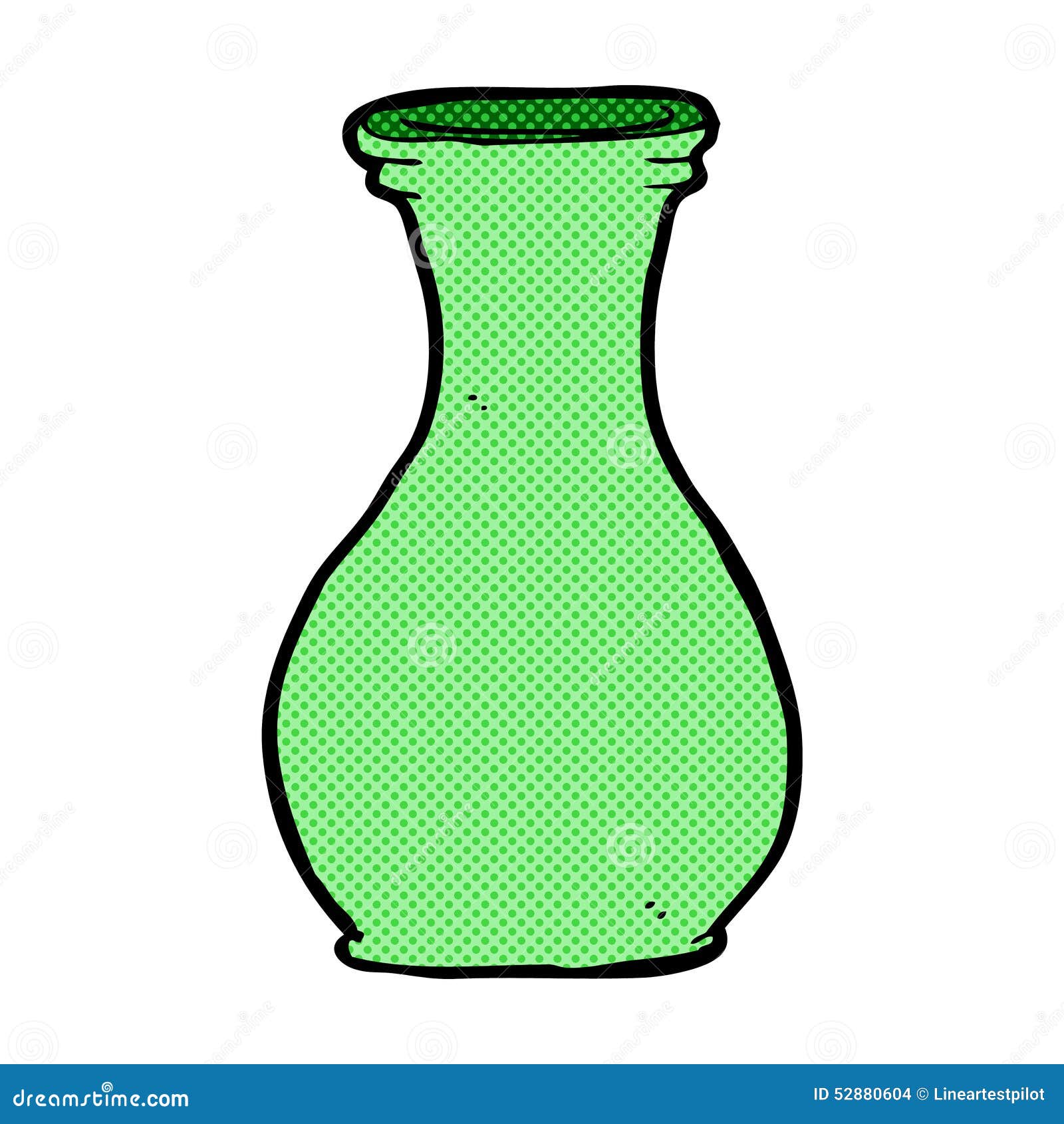 Comic Cartoon Vase Stock Photo | CartoonDealer.com #52880604