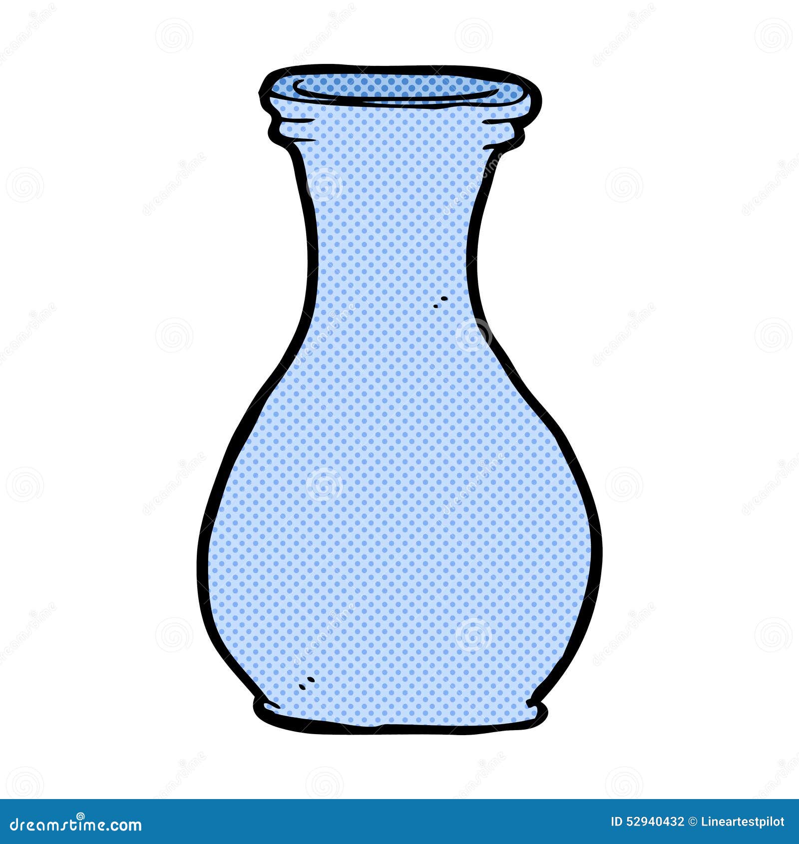 Cartoon Man With Vase And Decoration Stock Photography | CartoonDealer ...