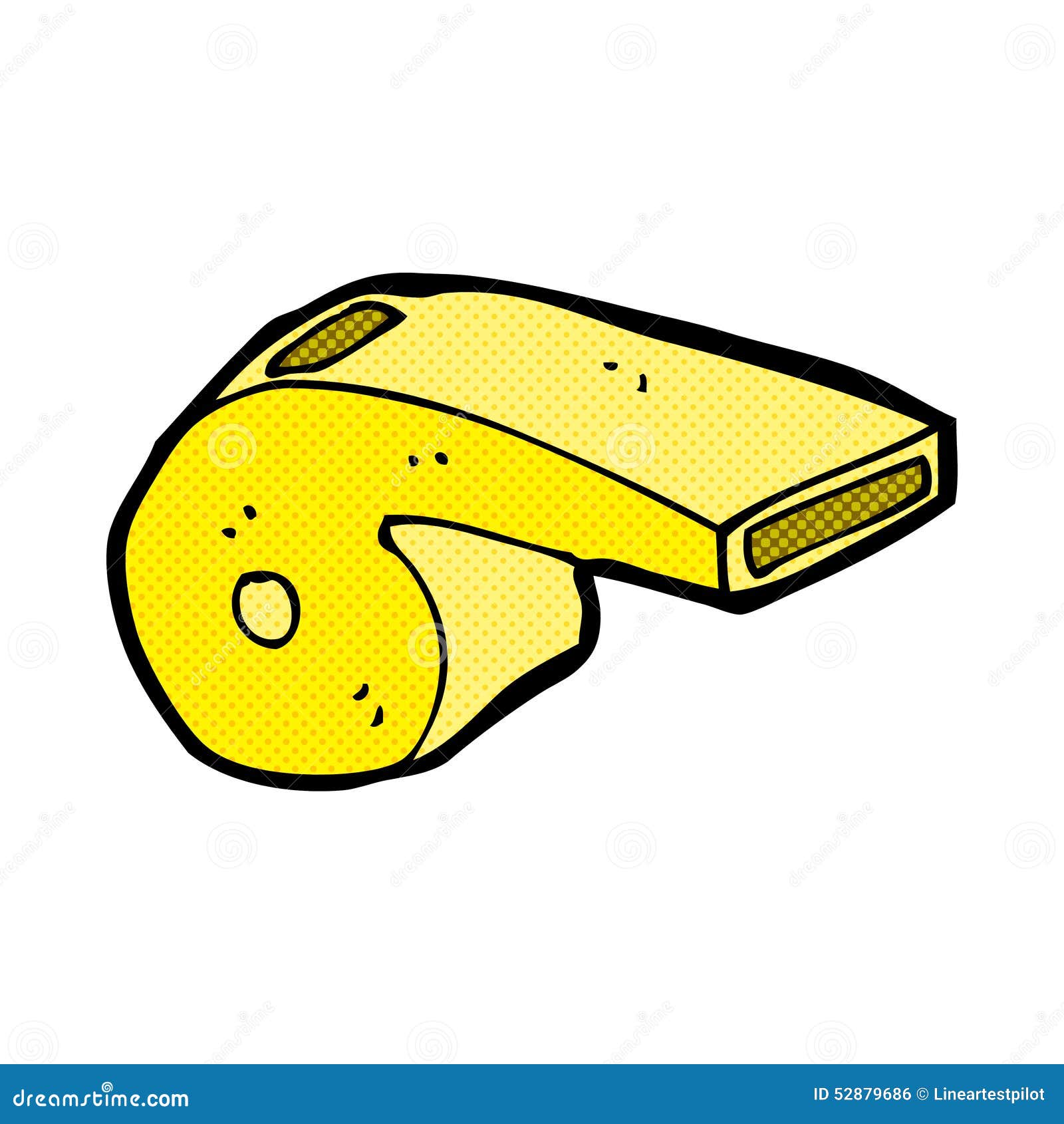 Cartoon Whistle Isolated On White Background Stock Photography ...