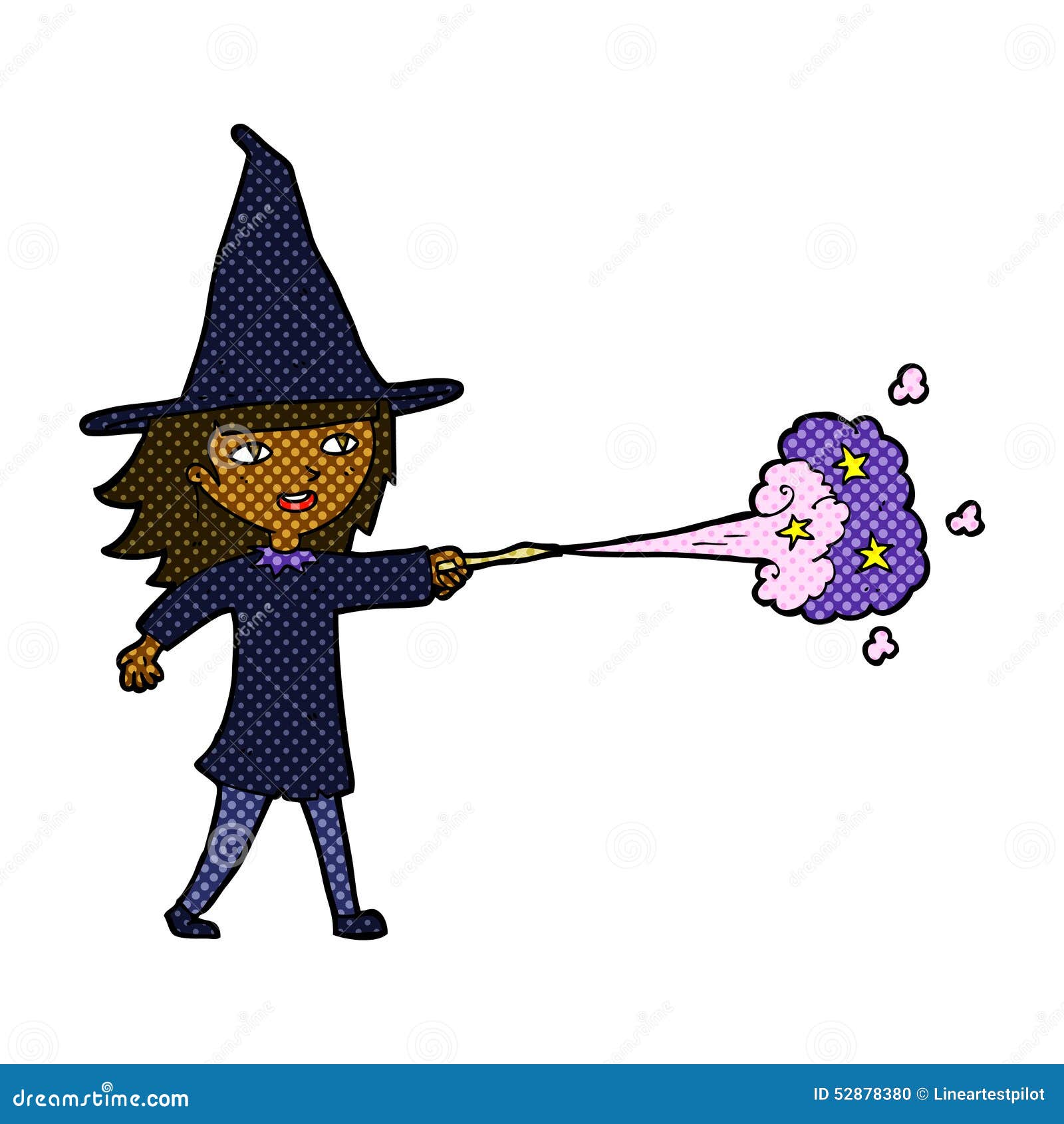 Boy Casting A Spell. Hands Up. Colored Pack Of Various Sets And ...