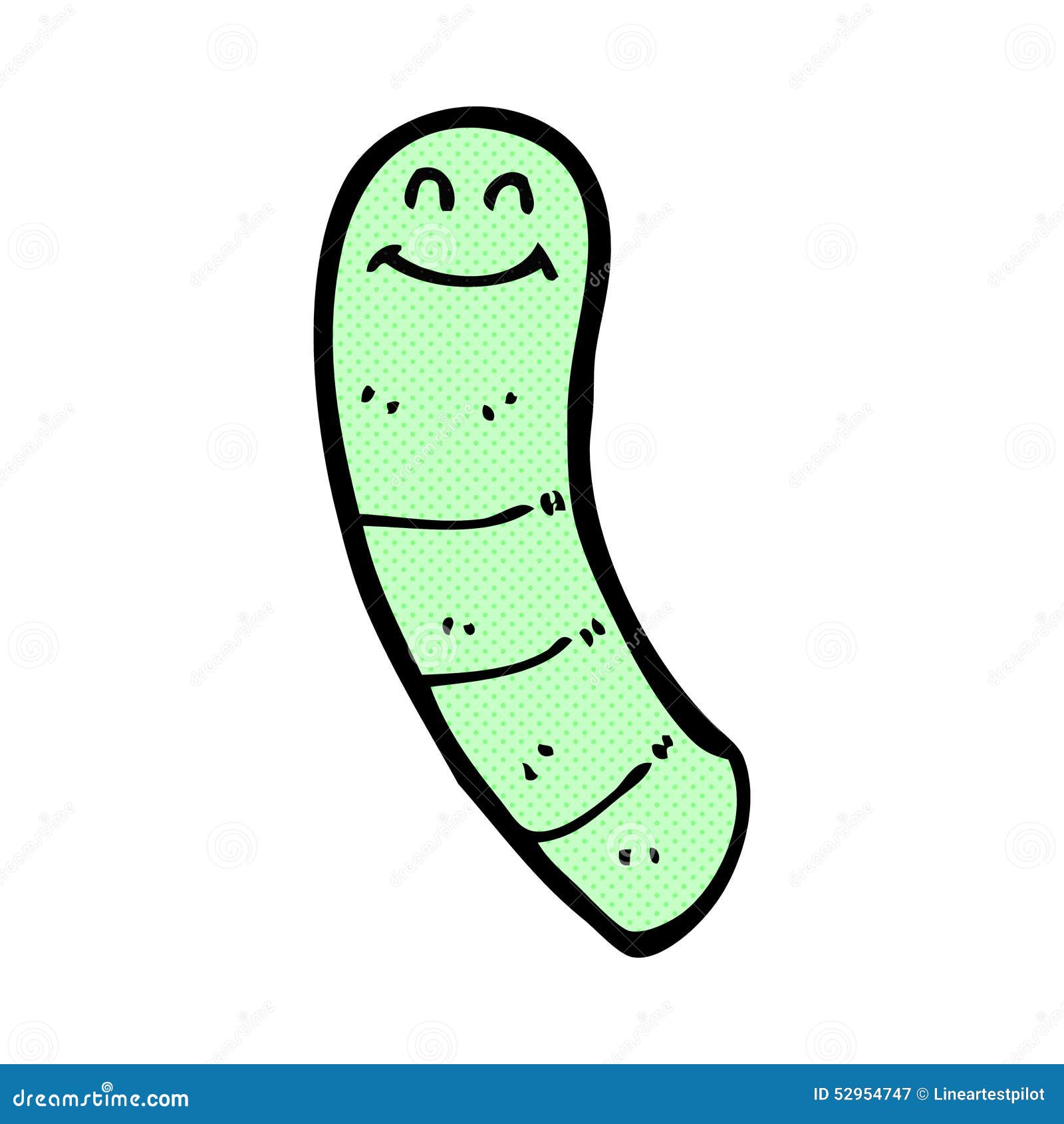 Comic cartoon worm stock illustration. Illustration of book - 52954747