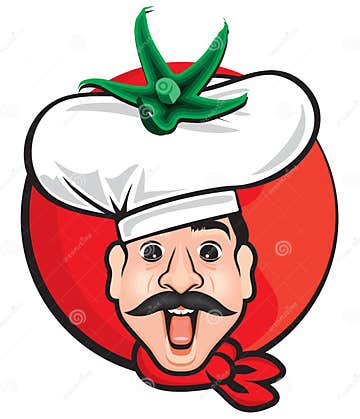 Comic Chef stock vector. Illustration of cute, cuisine - 33453884