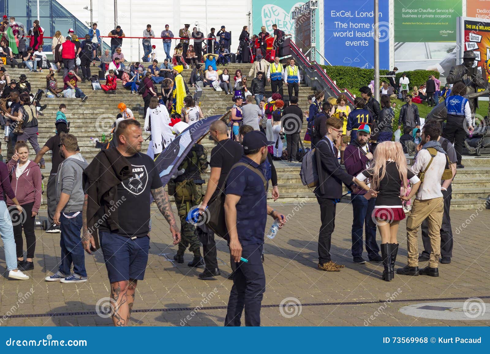 Comic Con London 2016 editorial stock photo. Image of annual - 73569968