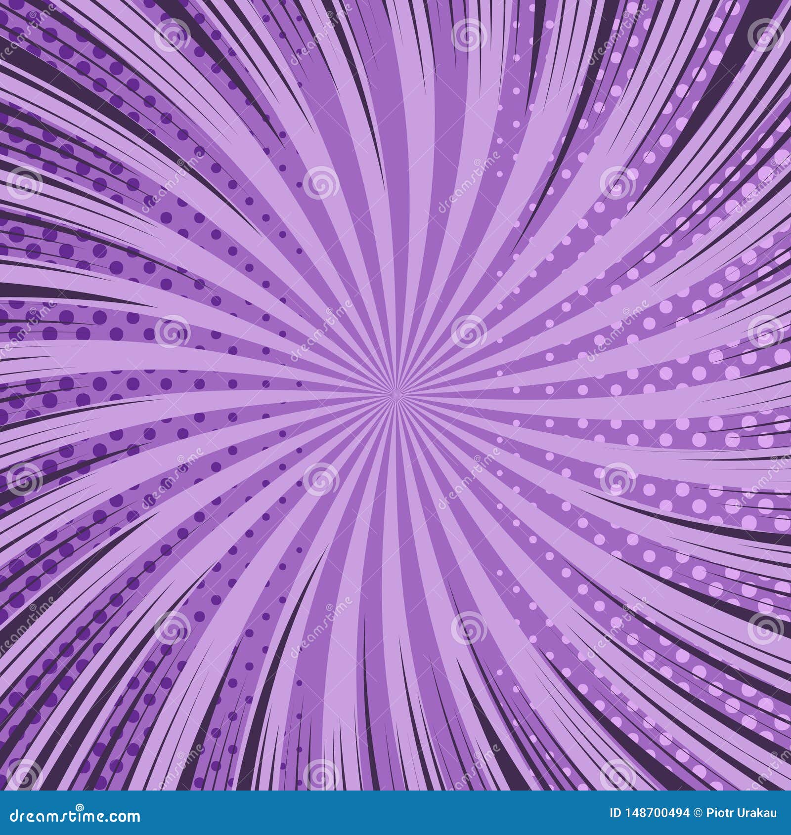 Comic Cool Bright Background Stock Illustration - Illustration of ...