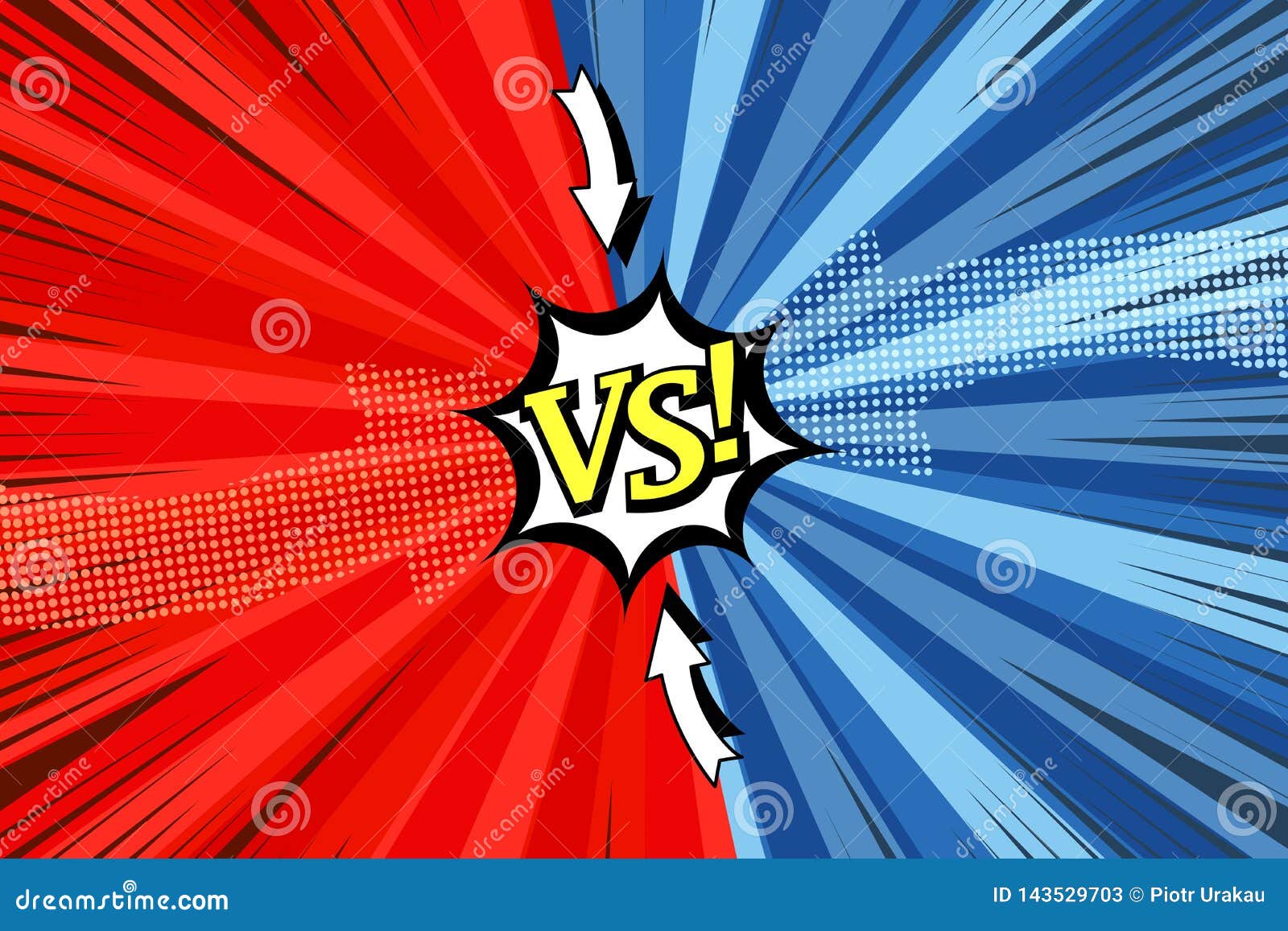 Comic duel concept stock vector. Illustration of blue - 143529703