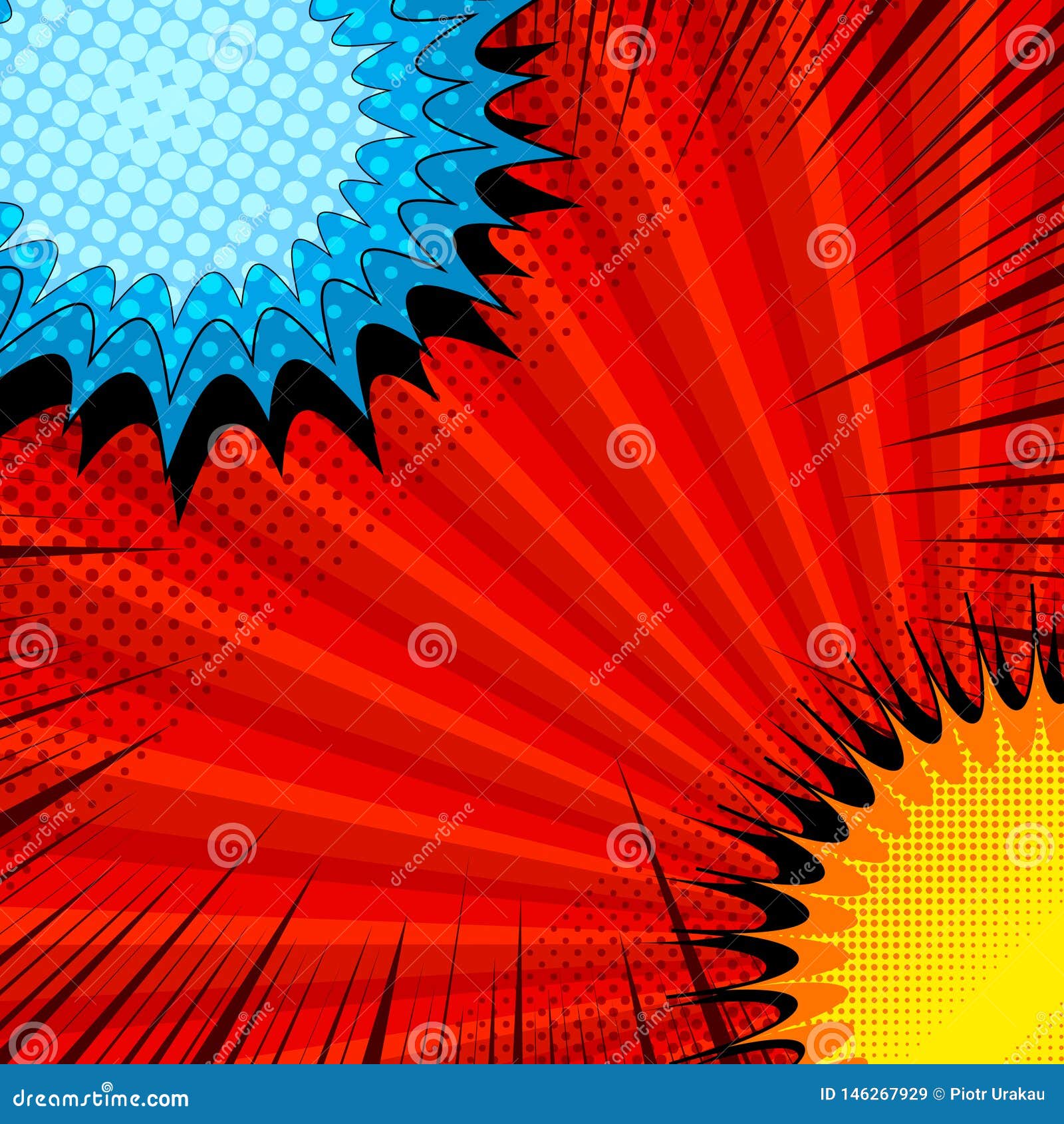 Comic dynamic duel concept stock illustration. Illustration of layout ...