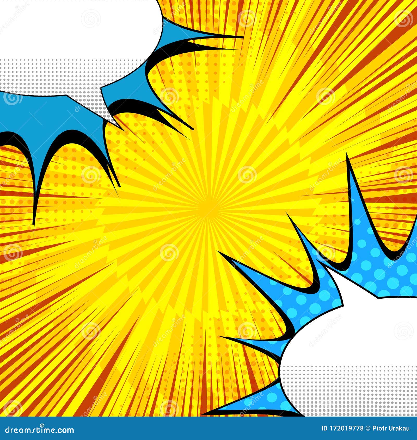 Comic Dynamic Fight Concept Stock Vector - Illustration of concept ...