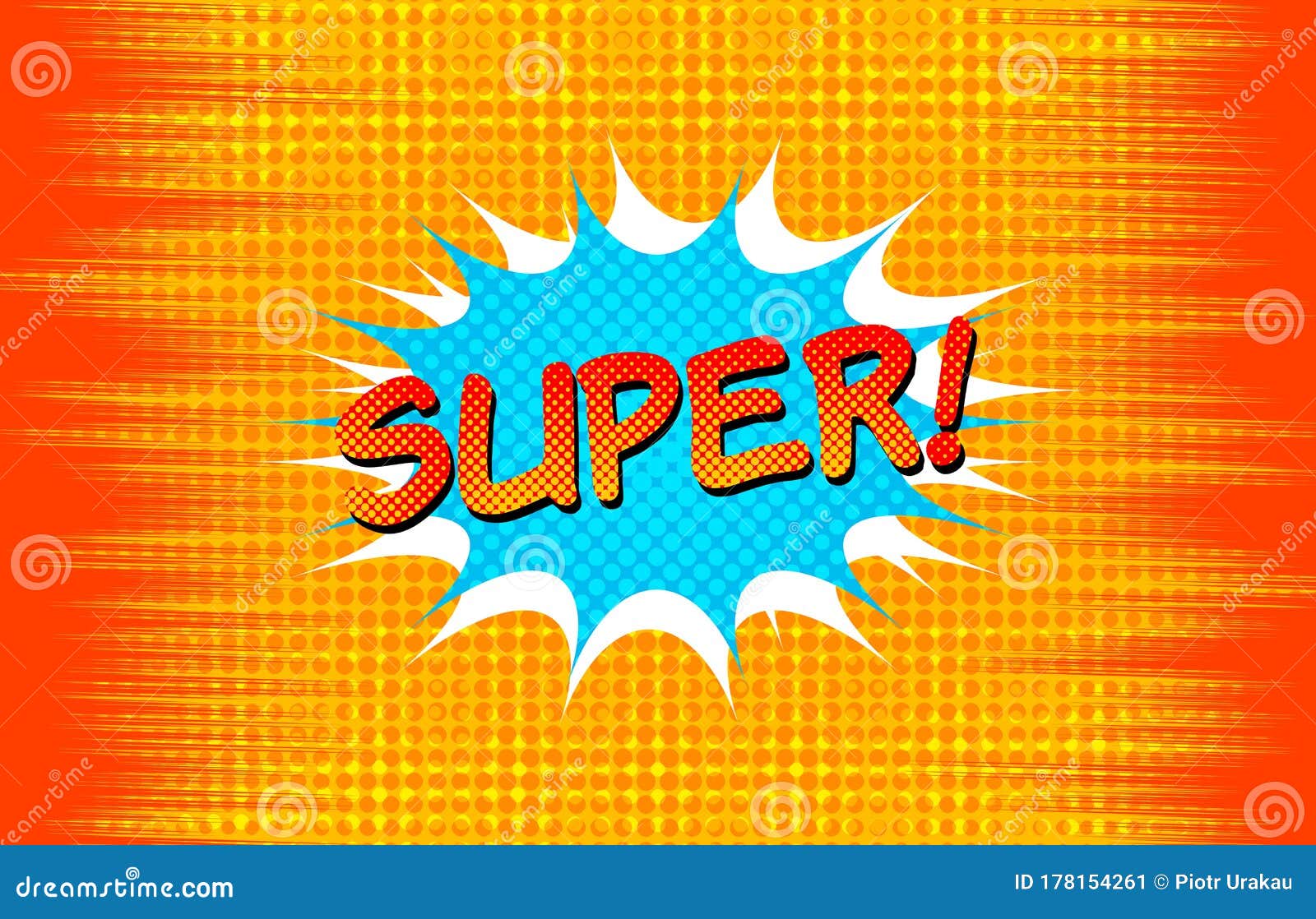 Comic Dynamic Crash Wording Template Cartoon Vector | CartoonDealer.com ...