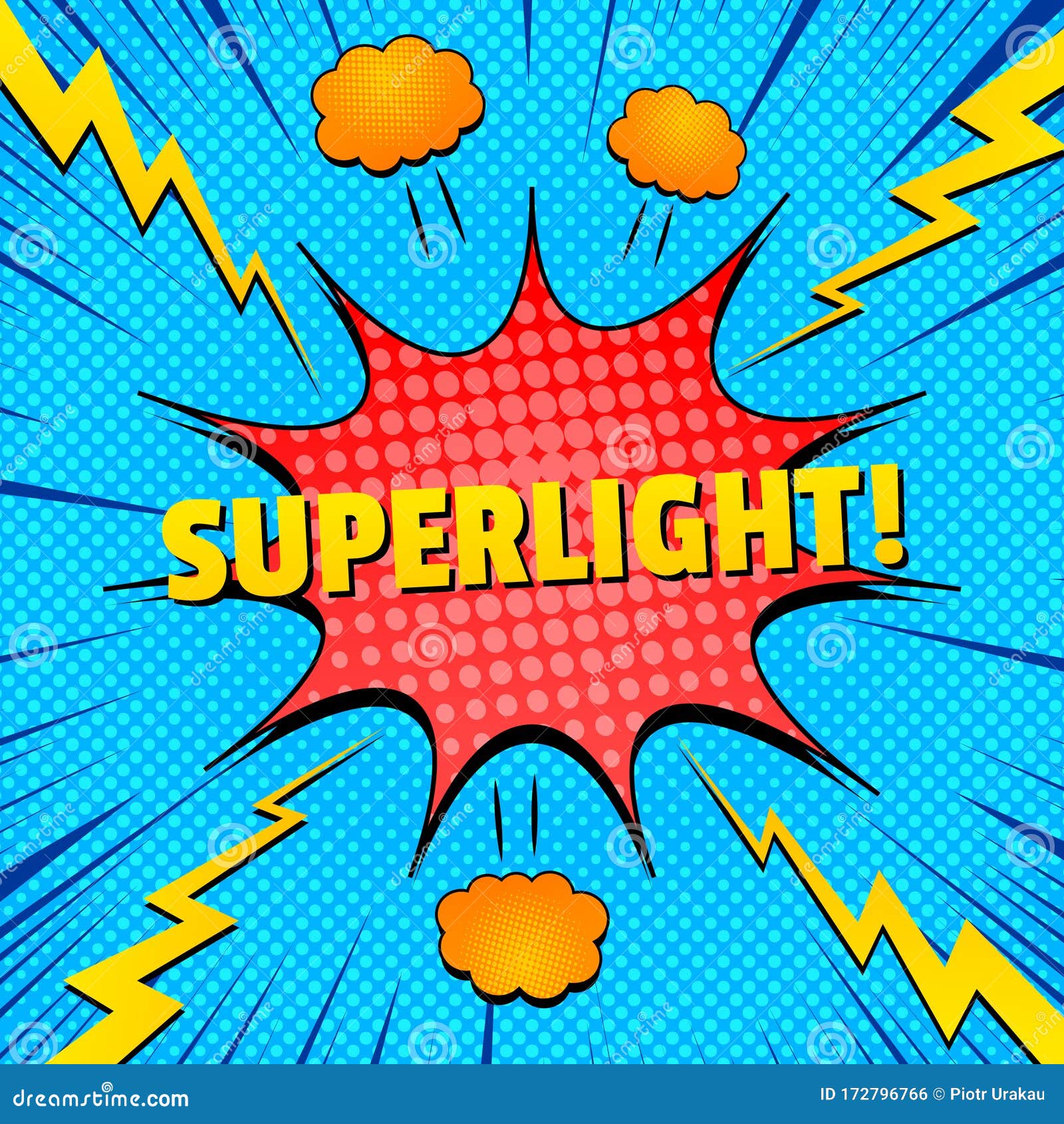 Comic Electric Template Vector Illustration | CartoonDealer.com #178153838