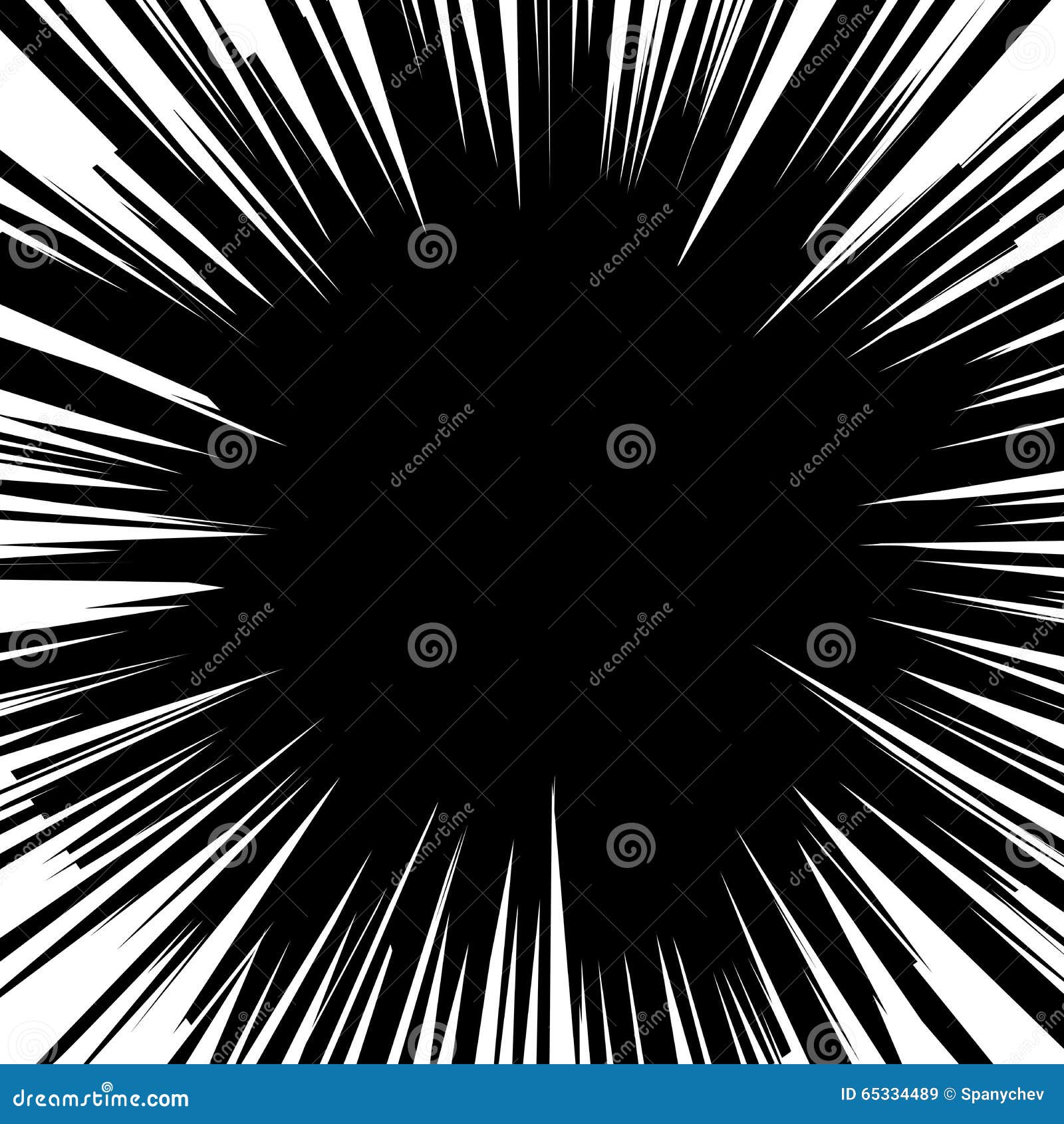 Comic Explosion. Vector Illustration. Comic Book Design Element. Stock ...