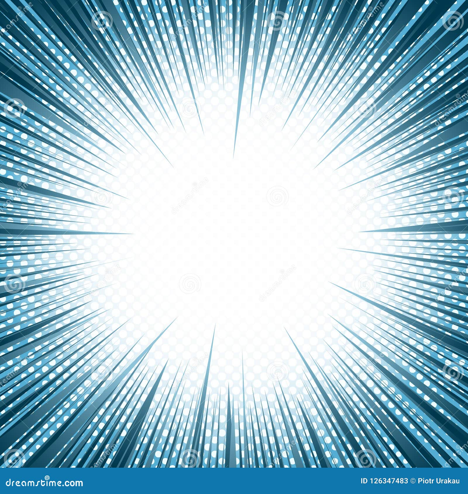 Comic Explosive Bright Background Stock Vector - Illustration of ...