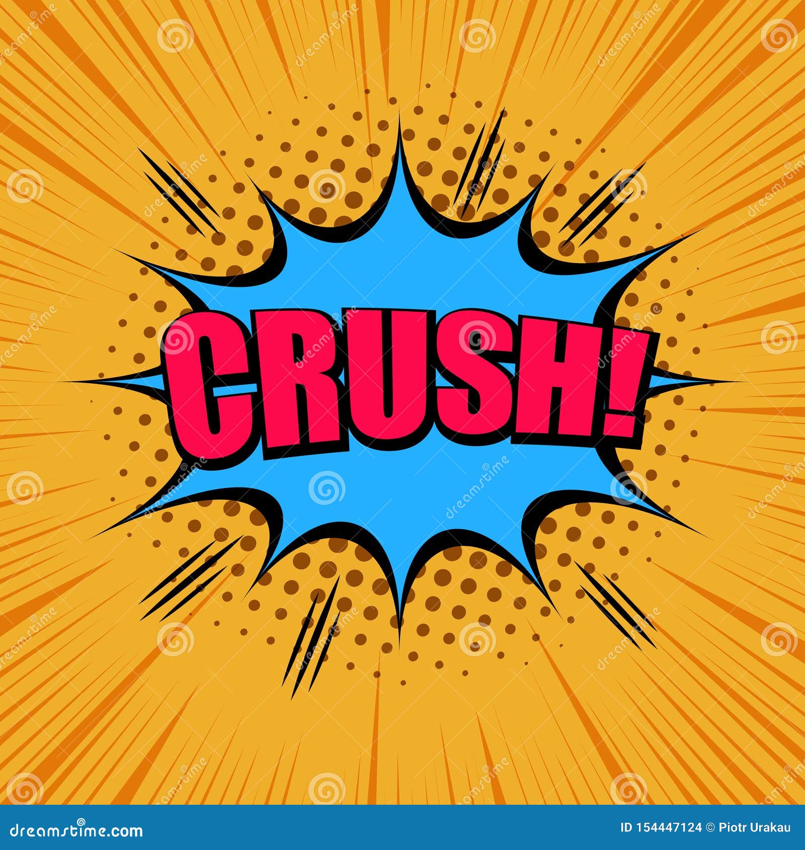 Comic Explosive Bright Concept Stock Vector - Illustration of bubble ...