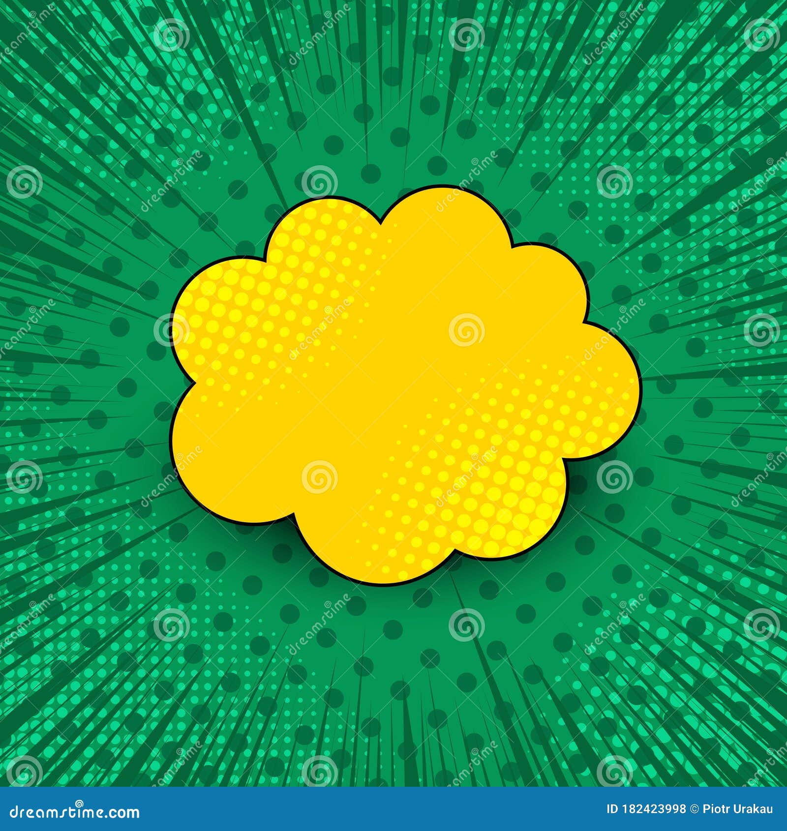 Comic Explosive And Burst Template Vector Illustration | CartoonDealer ...