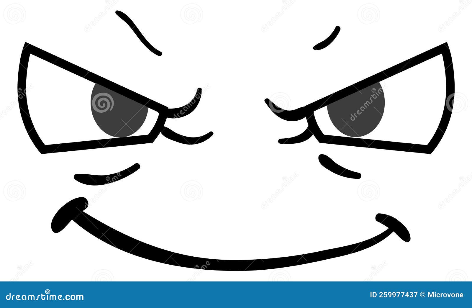 Grin Expression Emoji Smiley Face Vector Design Art | CartoonDealer.com ...