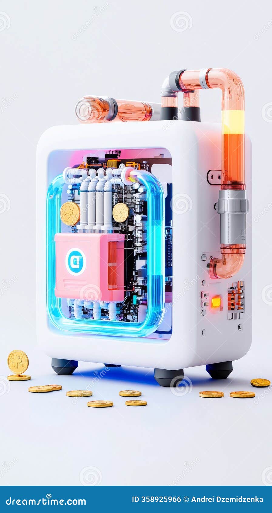 In this Comic, a Fictional Quantum Computer is Depicted As an Abstract ...