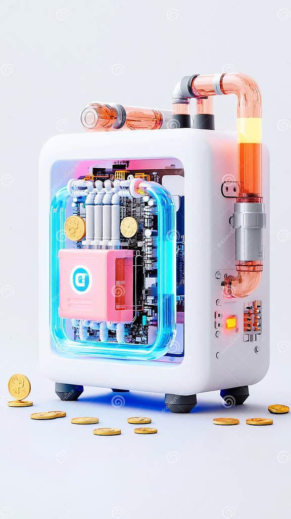 In this Comic, a Fictional Quantum Computer is Depicted As an Abstract ...