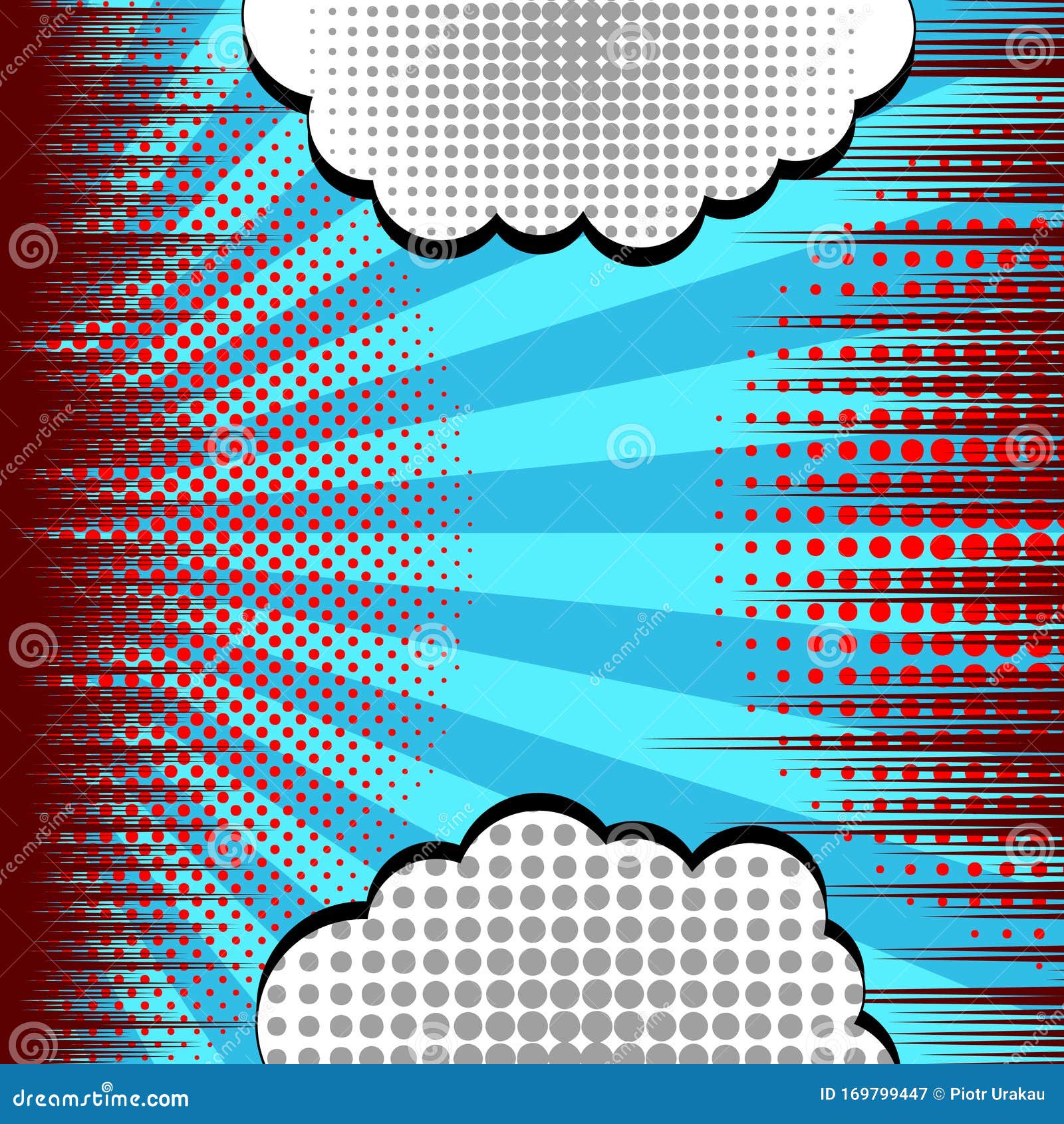 Comic fight concept stock vector. Illustration of blank - 169799447