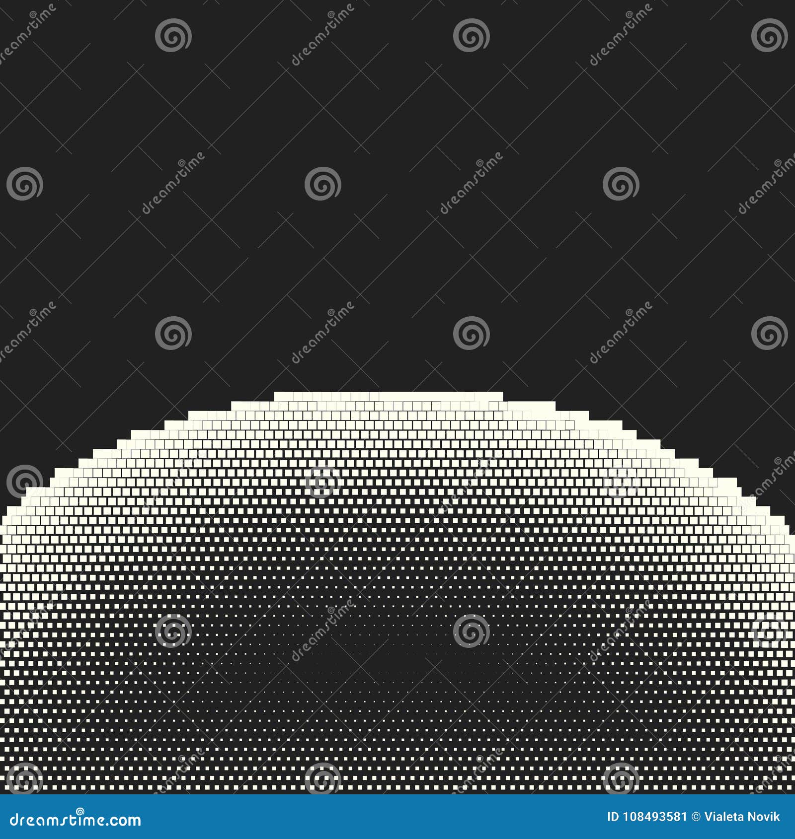 Comic halftone background. stock vector. Illustration of label - 108493581