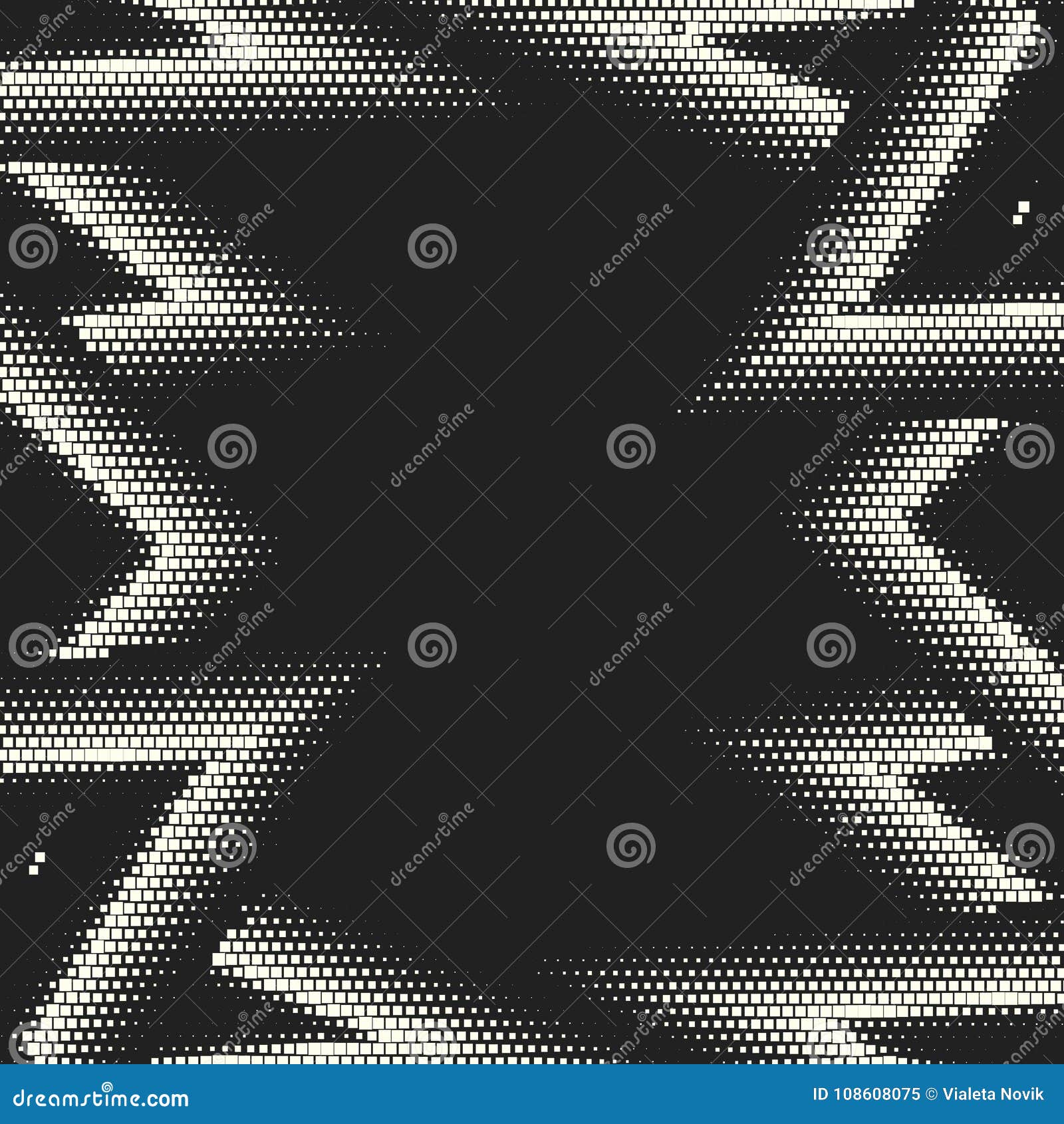 Comic halftone background. stock vector. Illustration of effect - 108608075