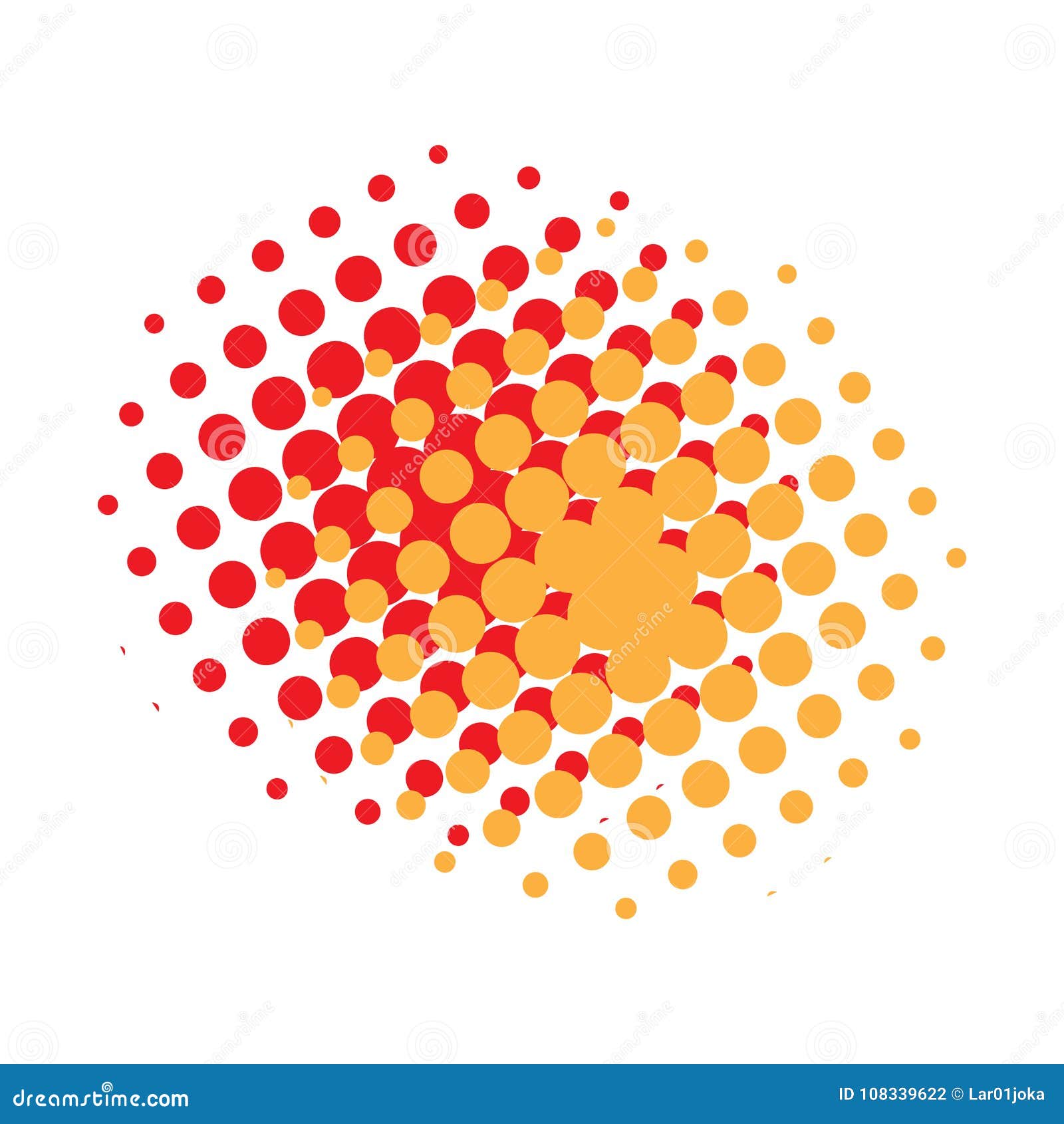 Comic halftone pattern stock vector. Illustration of abstract - 108339622