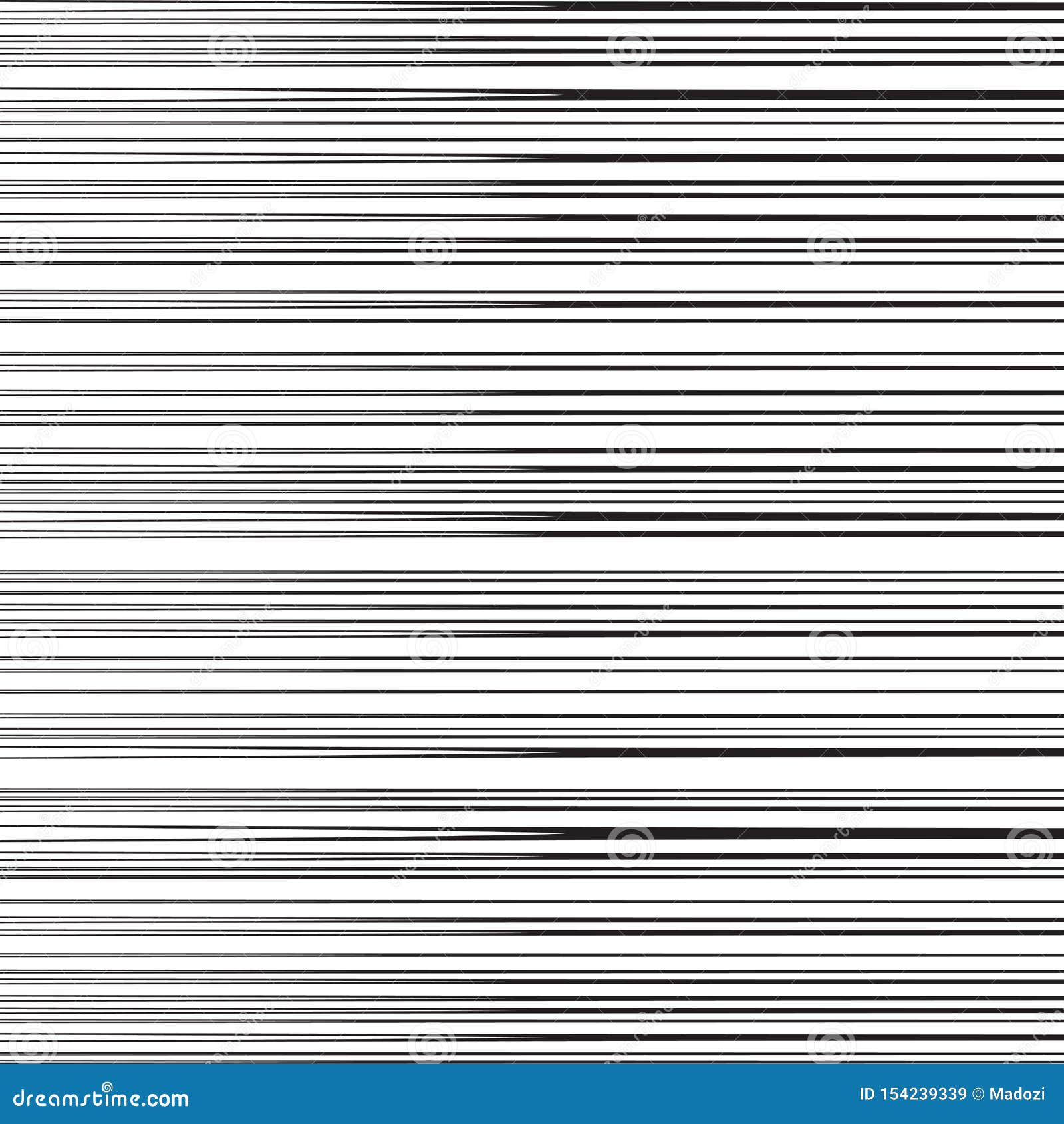 Comic Horizontal Speed Lines Background Stock Vector - Illustration of ...