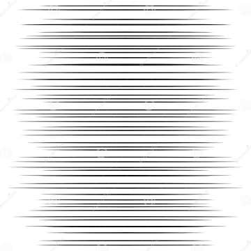 Comic Horizontal Speed Lines Background Stock Vector - Illustration of ...