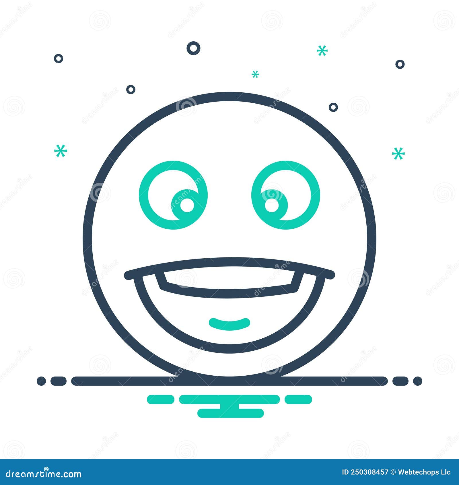 Mix Icon for Comic, Humorous and Funny Stock Illustration ...
