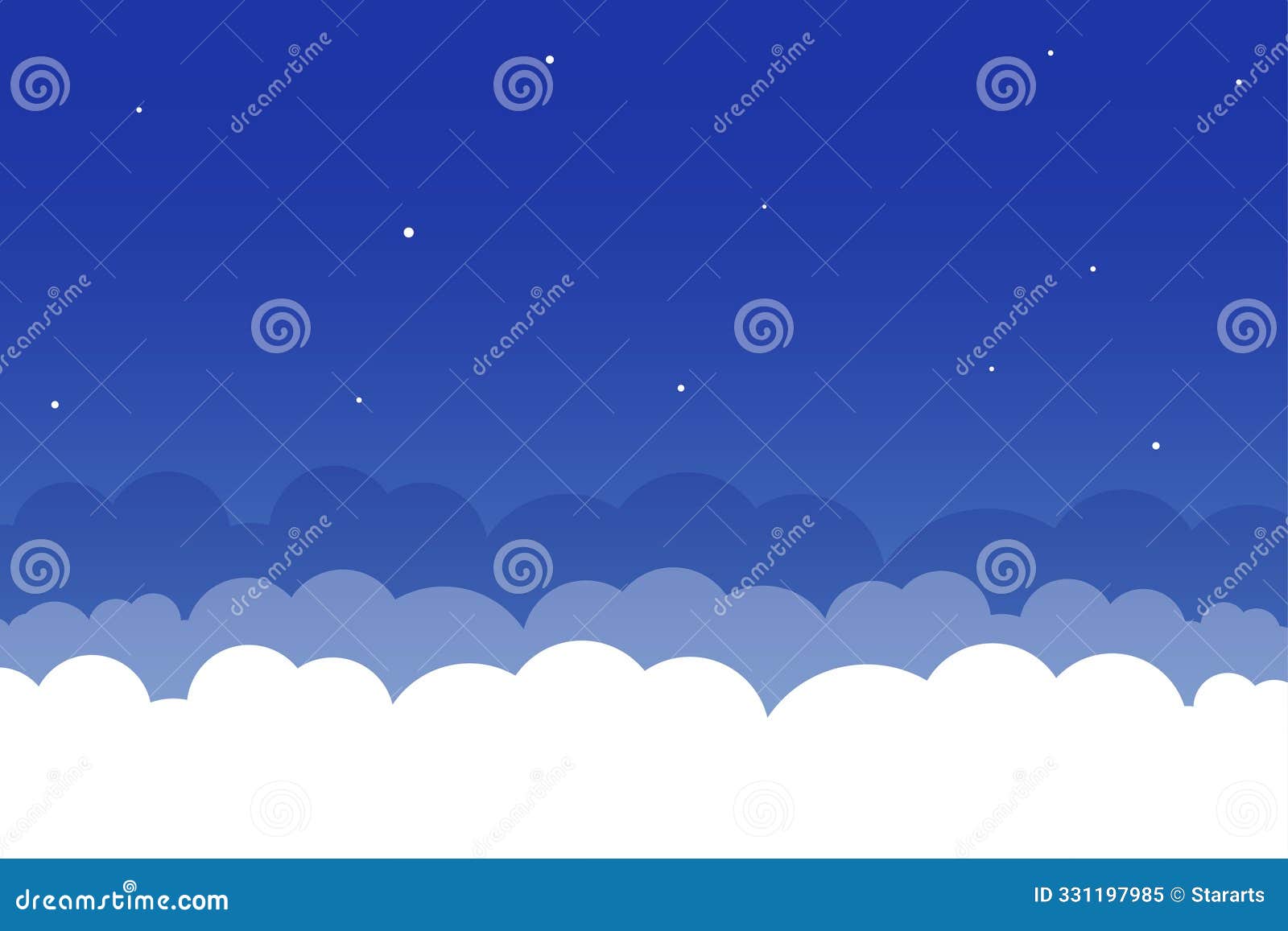 Cloudy Night White Linear Ui Icon For Dark Theme Vector Illustration | CartoonDealer.com #250325692