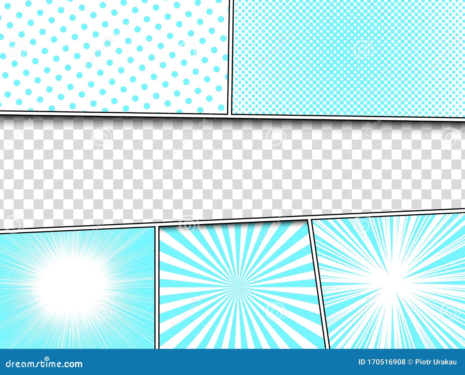 Comic light composition stock vector. Illustration of burst - 170516908