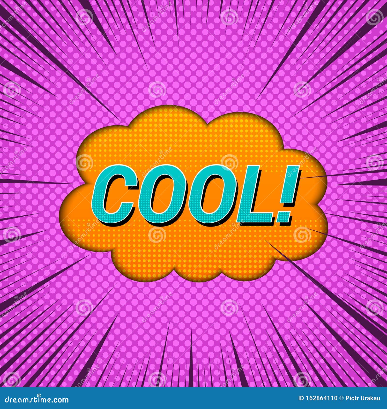 Comic Light Elegant Dynamic Concept Stock Vector - Illustration of ...