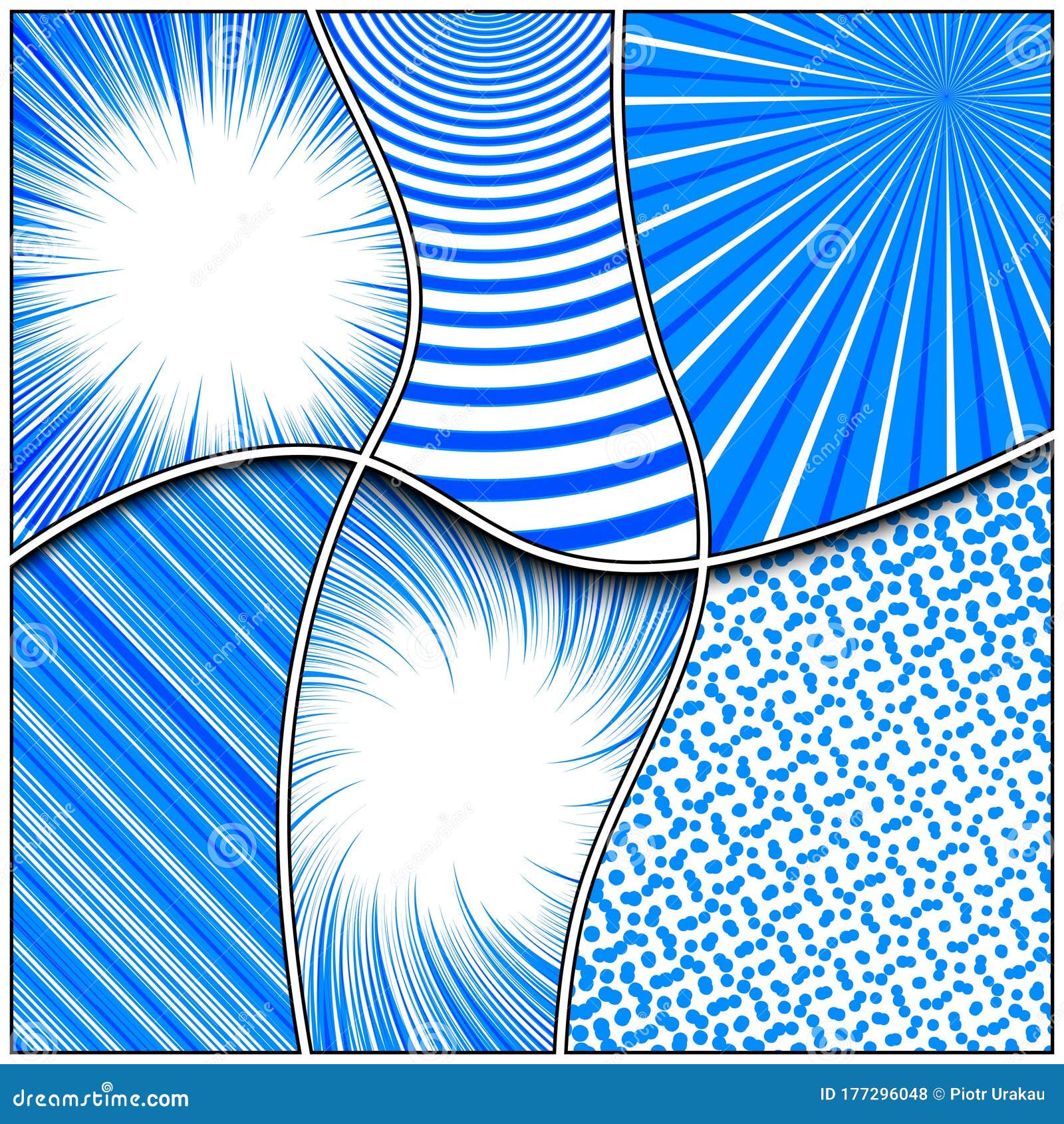 Comic Light Monochrome Concept Stock Vector - Illustration of comic ...