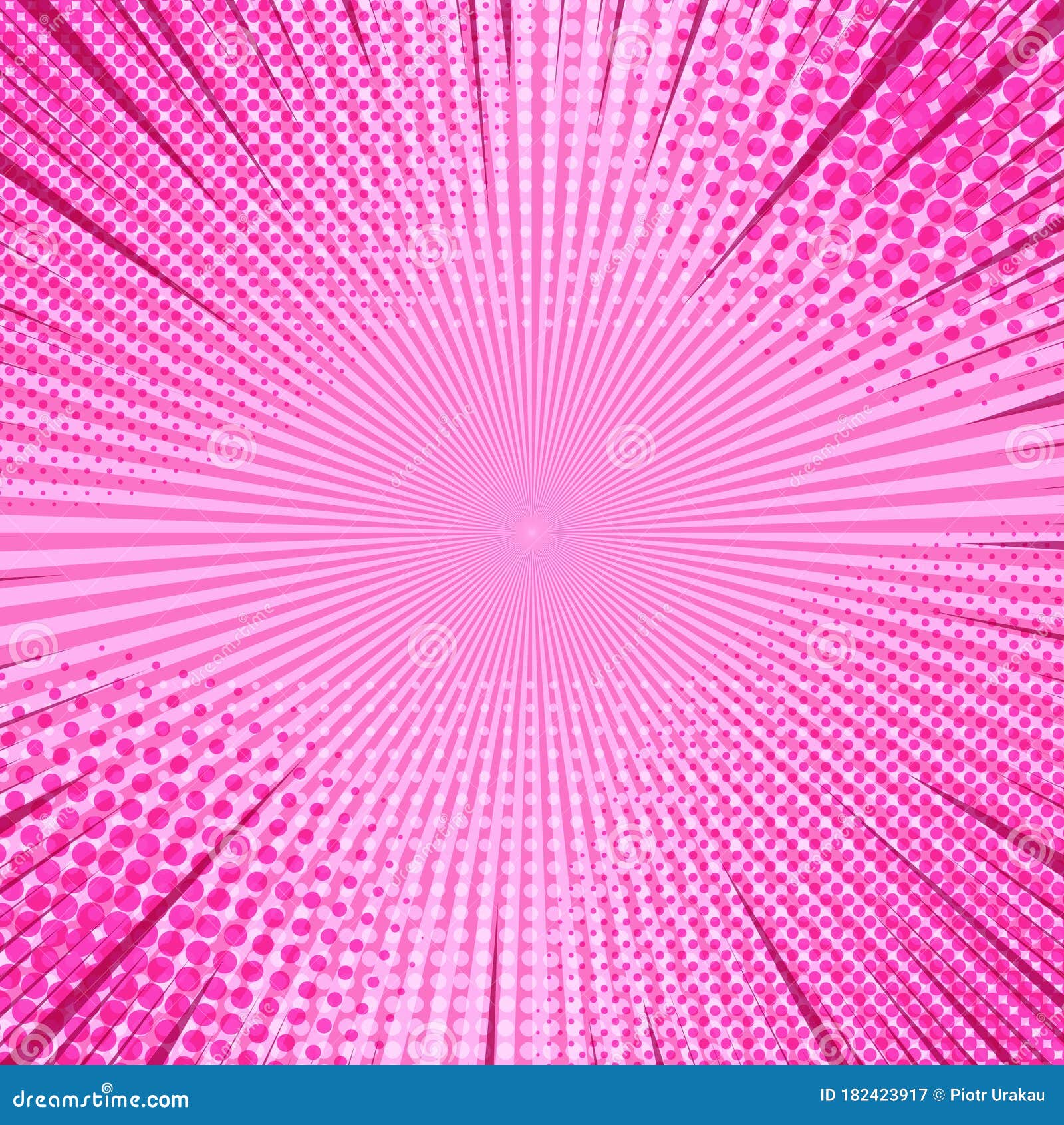 Comic Light Pink Background Stock Vector - Illustration of bright ...