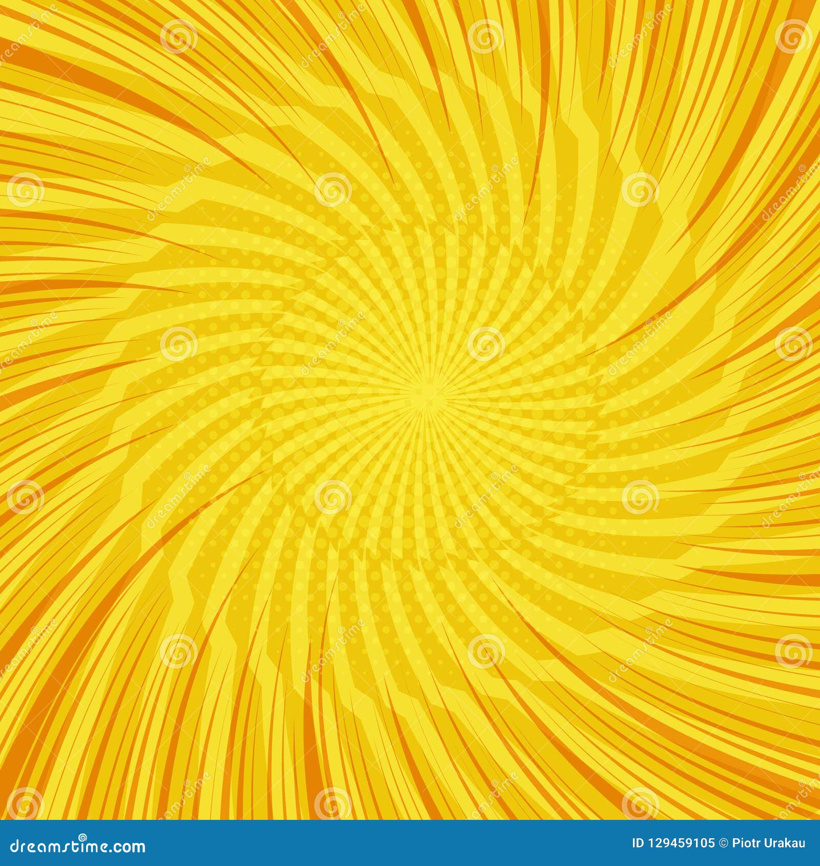 Comic Light Yellow Template Stock Vector - Illustration of layout ...