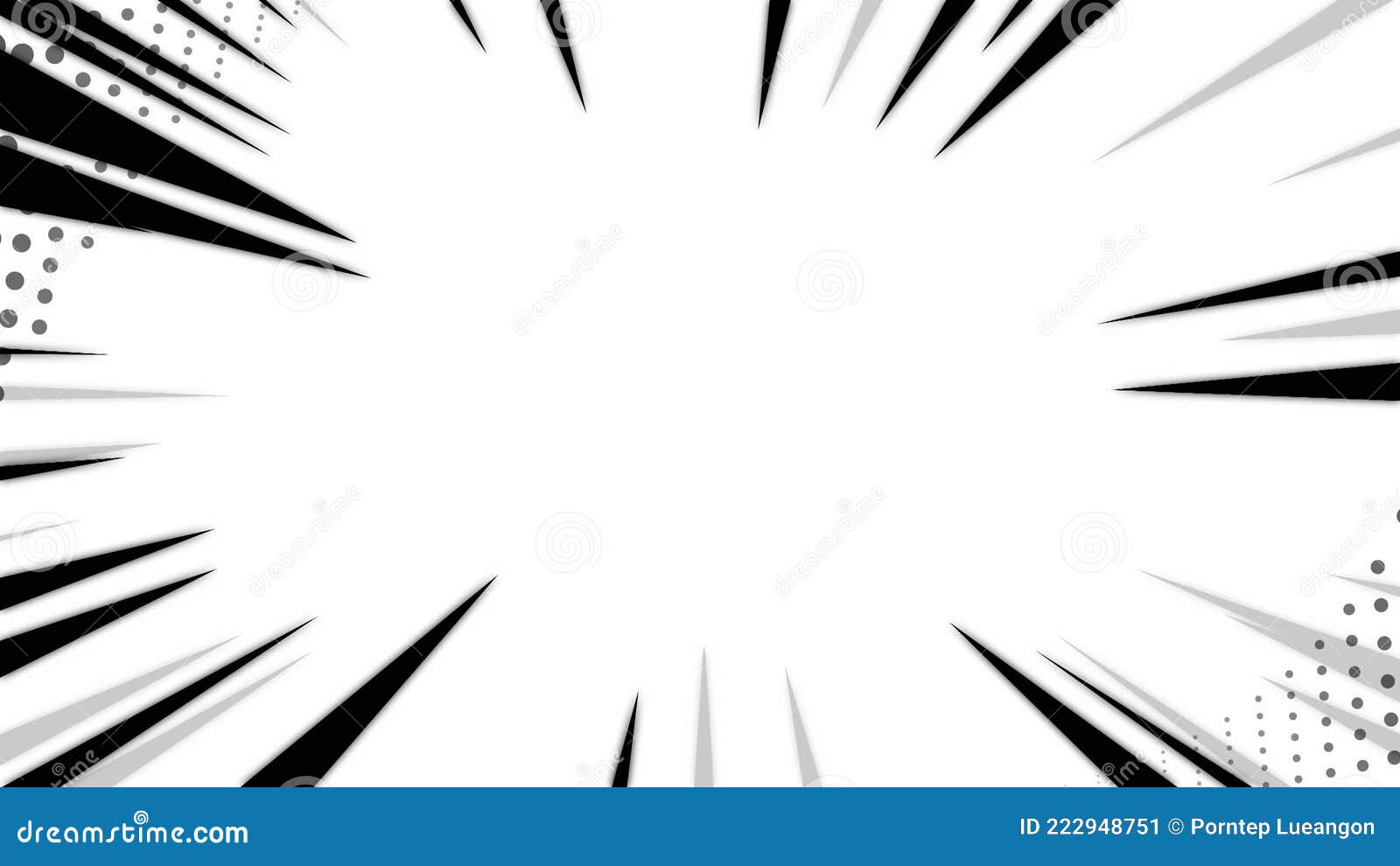 Comic Line Effect White Background with Halftone Stock Video - Video of ...