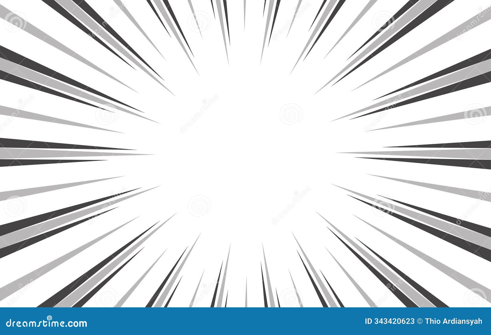 Comic Manga Radial Lines With Speed Effect For Comic Books Cartoon ...