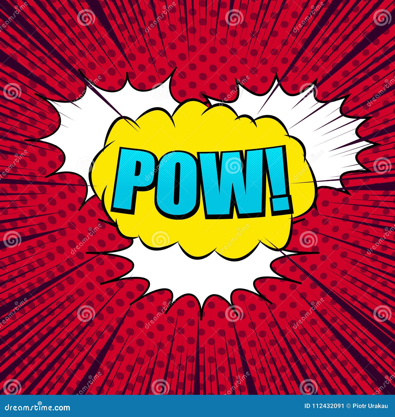 Comic page book poster stock vector. Illustration of humor - 112432091