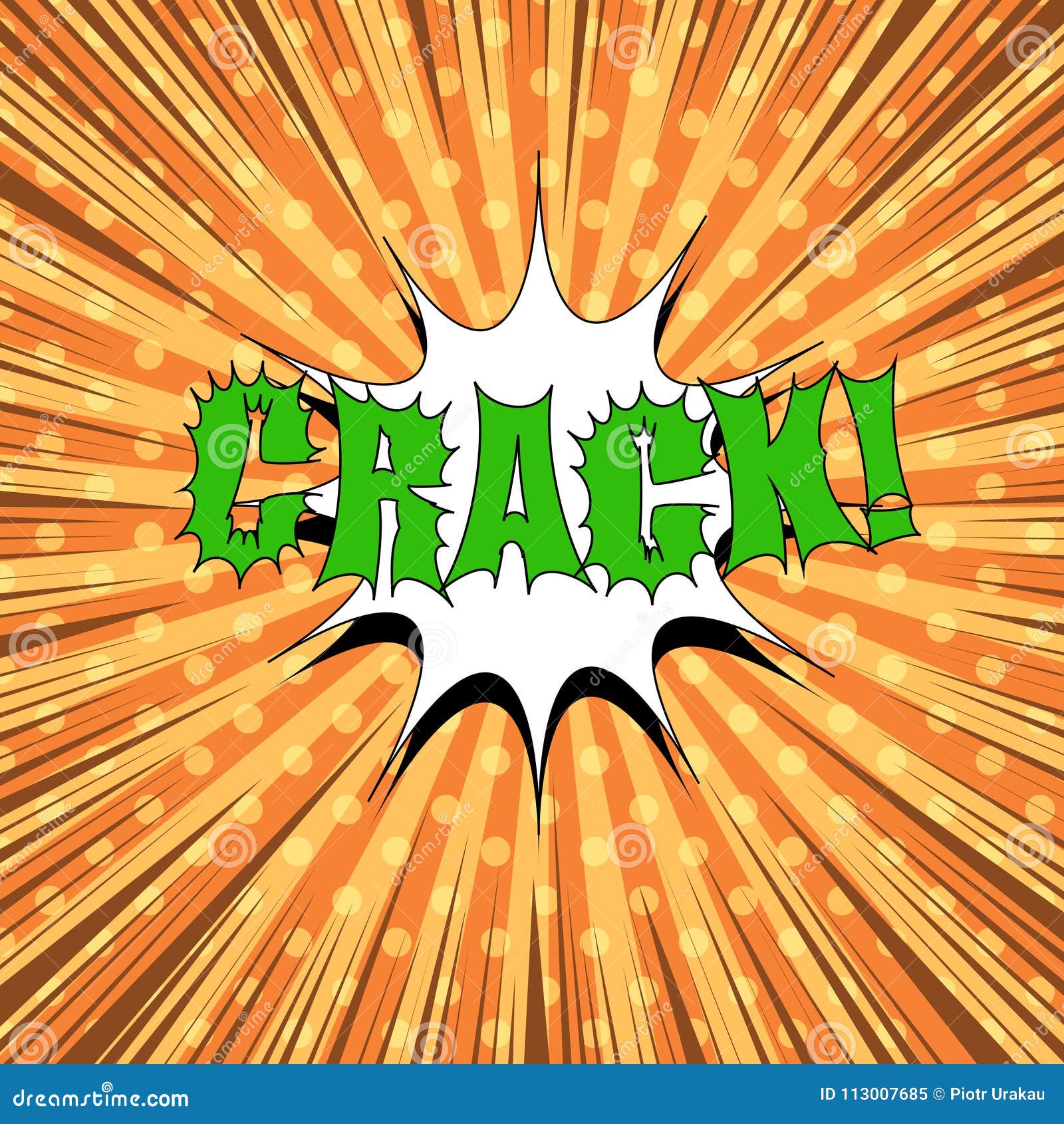 Comic Page Dynamic Template Stock Vector - Illustration of decorative ...