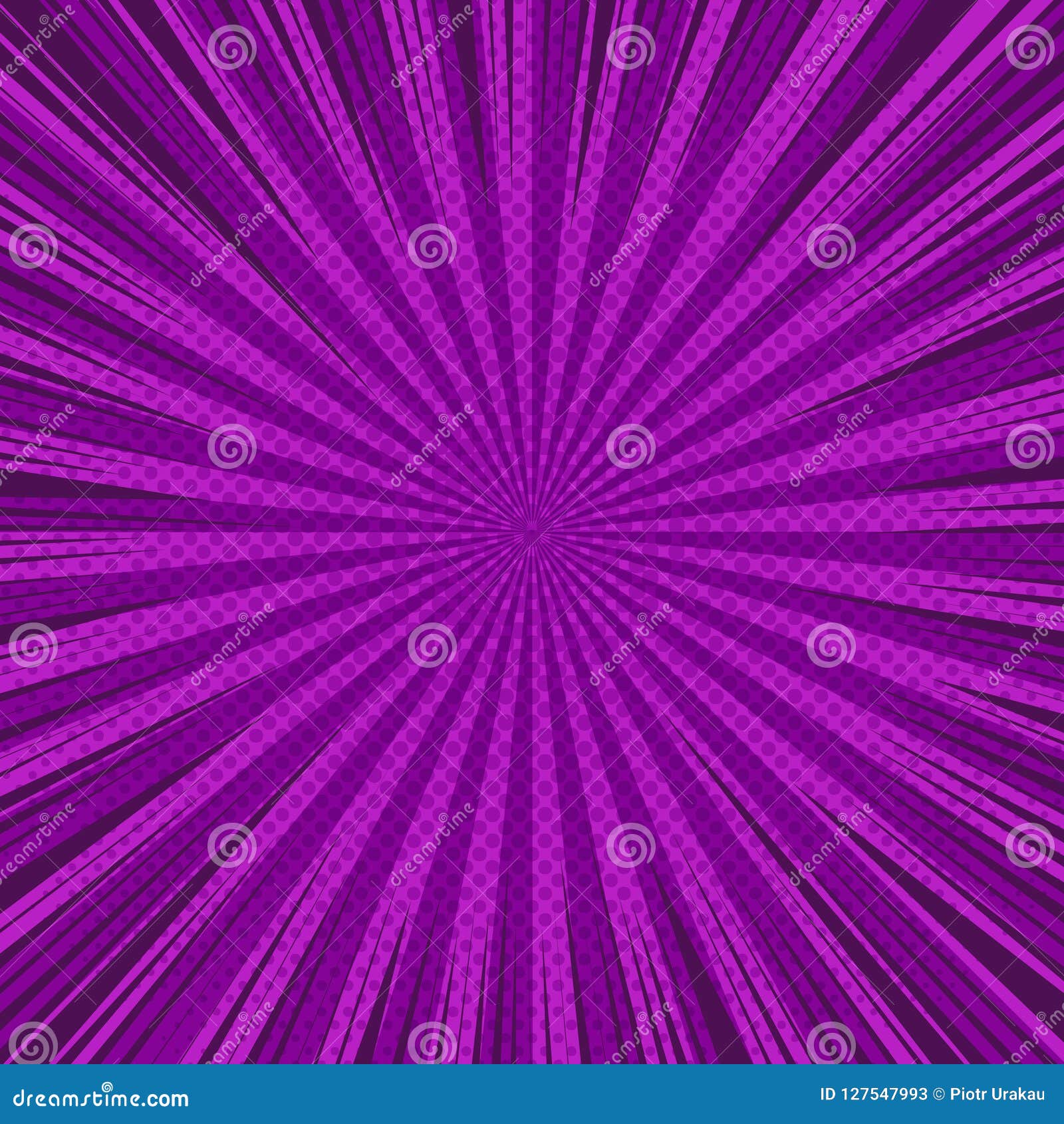 Comic Page Purple Background Stock Vector - Illustration of effect ...