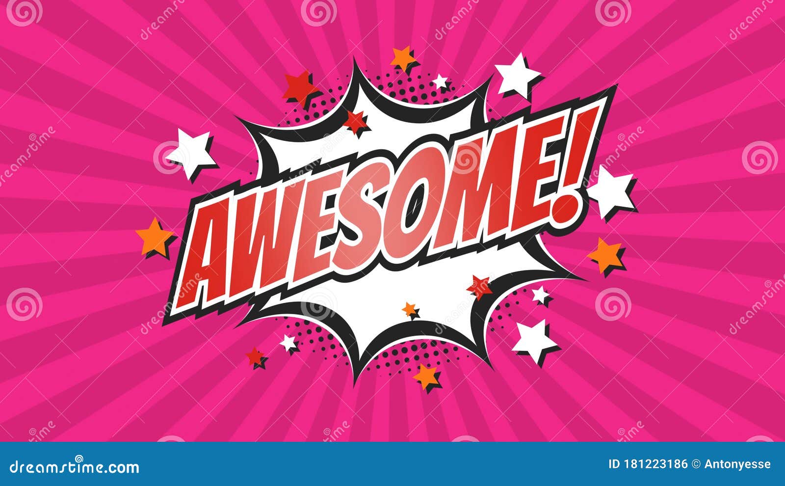 Superb Comic Word Vector Illustration | CartoonDealer.com #96187314