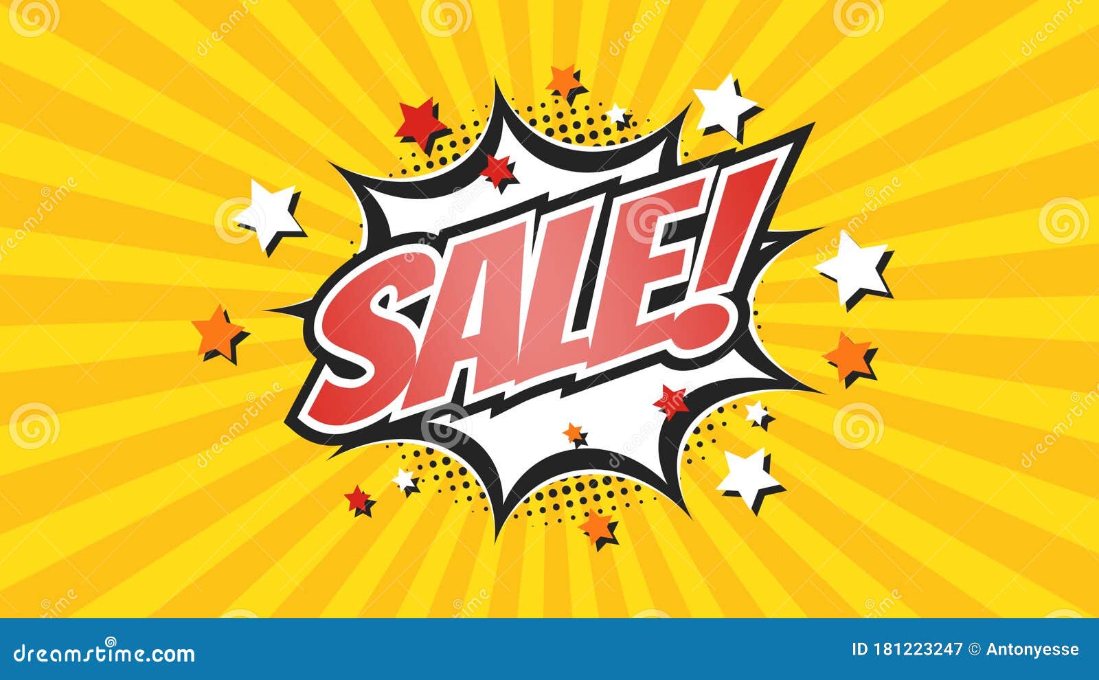 Comic Pop Art text message stock illustration. Illustration of proal ...