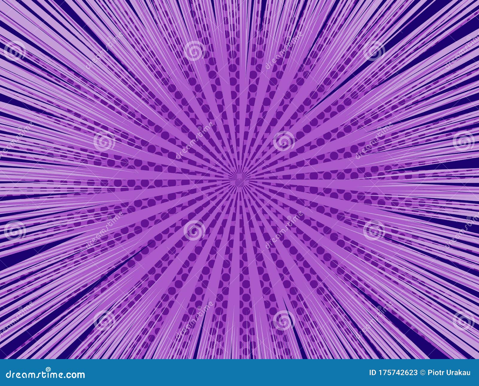 Comic Purple Explosive Background Stock Vector - Illustration of ...