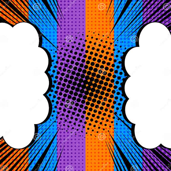 Comic rivalry concept stock vector. Illustration of element - 178153558